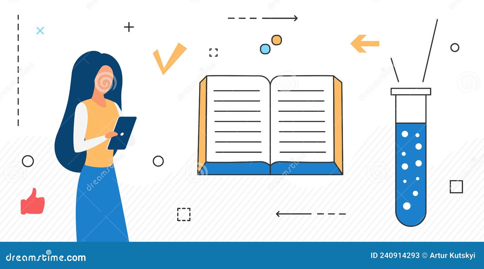 Science Instruction Theory Methodology Research Stock Vector ...