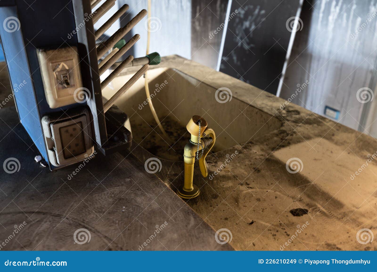 Science Lab Caused by Fire. Stock Image - Image of chemist, danger ...
