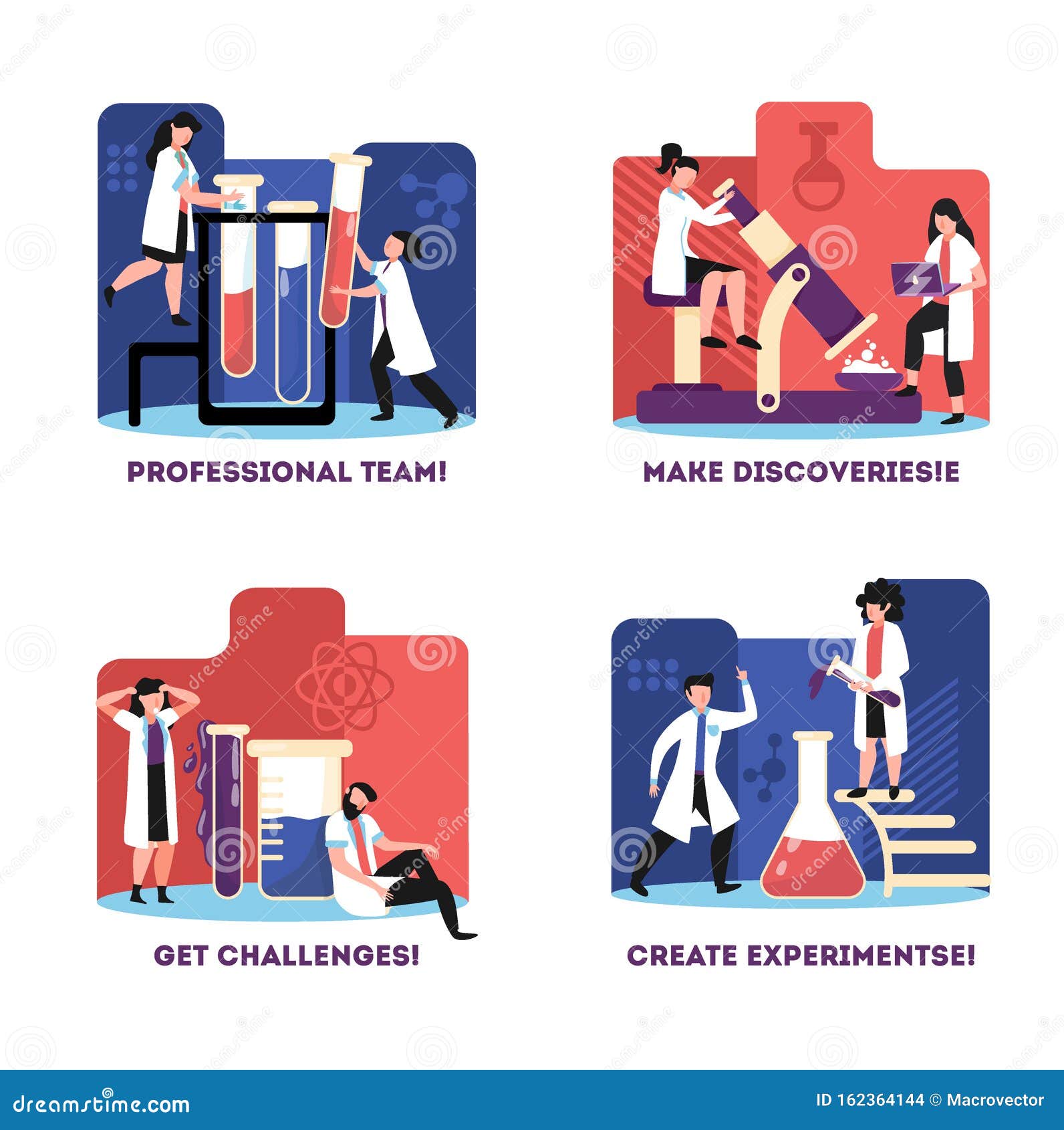 Science Lab Concept stock vector. Illustration of innovation - 162364144