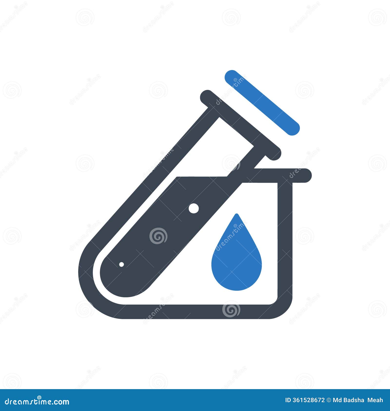 Science Lab Icon stock illustration. Illustration of experiment - 361528672