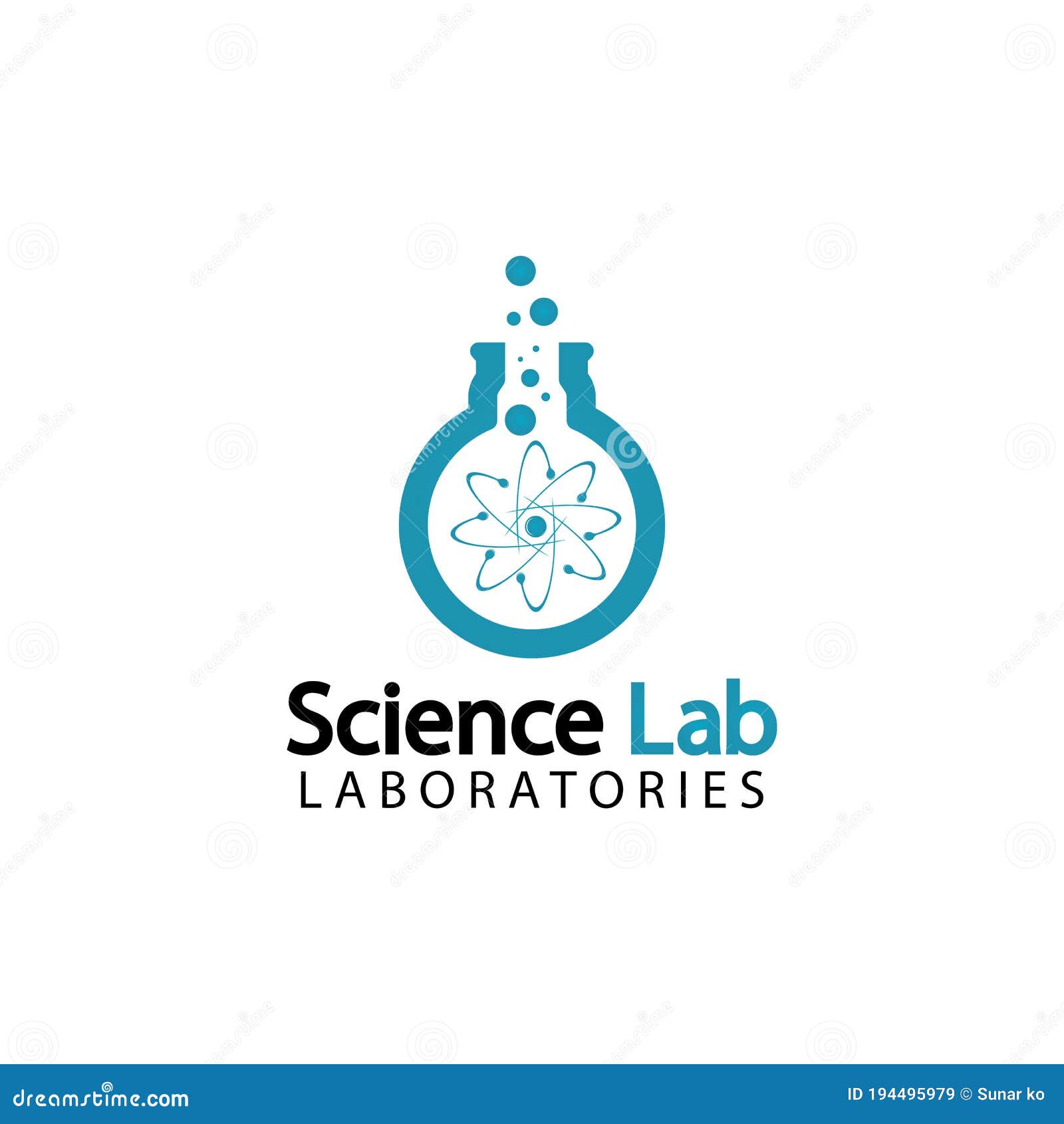 Science Lab Logo.Laboratory Tube Logo Template Design Vector, Emblem ...