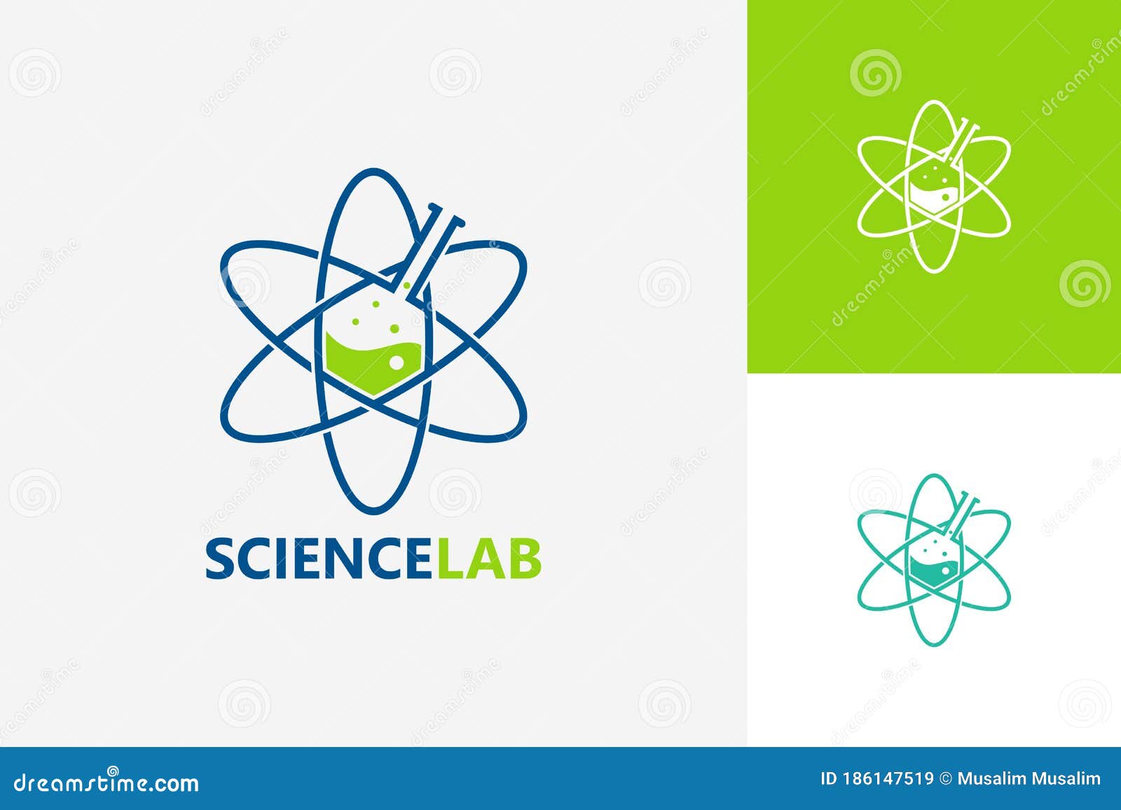 Science Lab Logo Template Design Vector, Emblem, Design Concept ...
