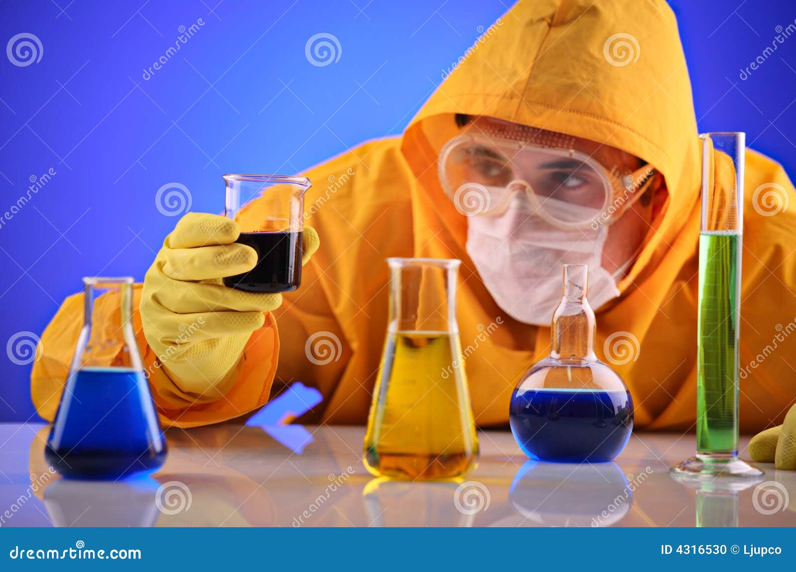 Science laboratory stock photo. Image of holding, processing - 4316530