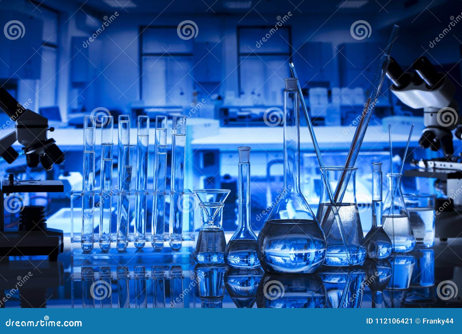 Science Laboratory Concept Background. Science Experiment. Stock Image ...
