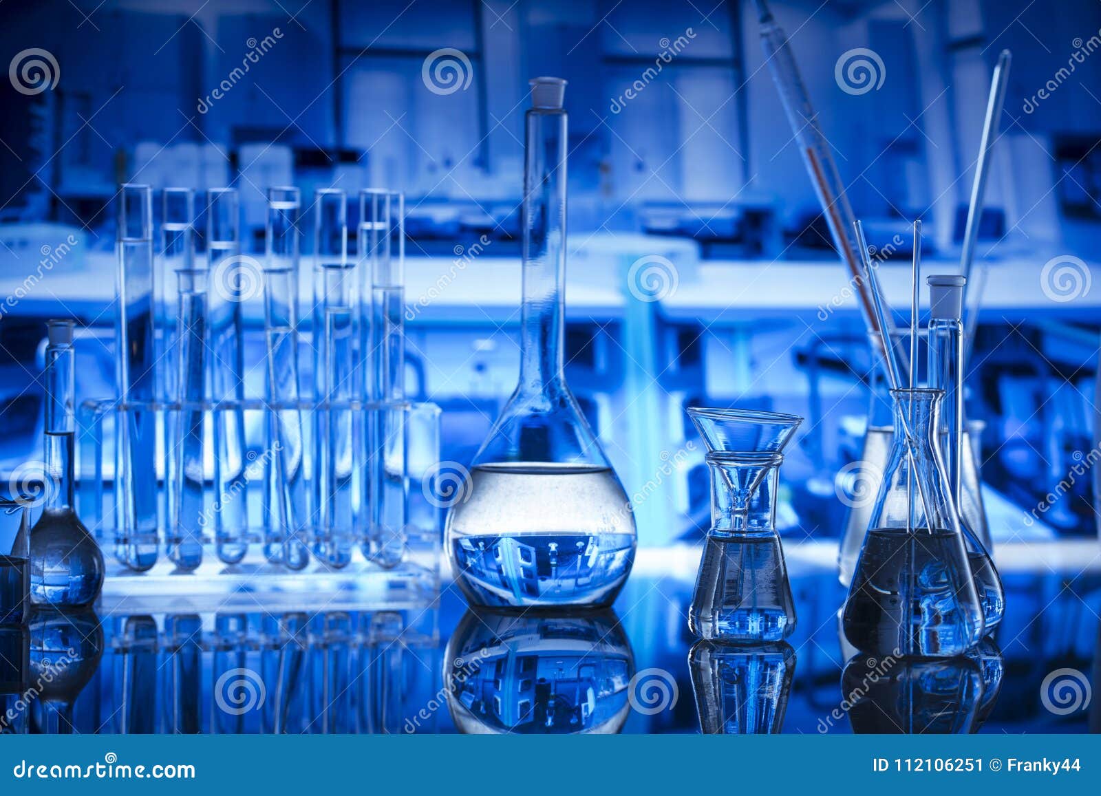 Science Laboratory Concept Background. Science Experiment. Stock Image ...