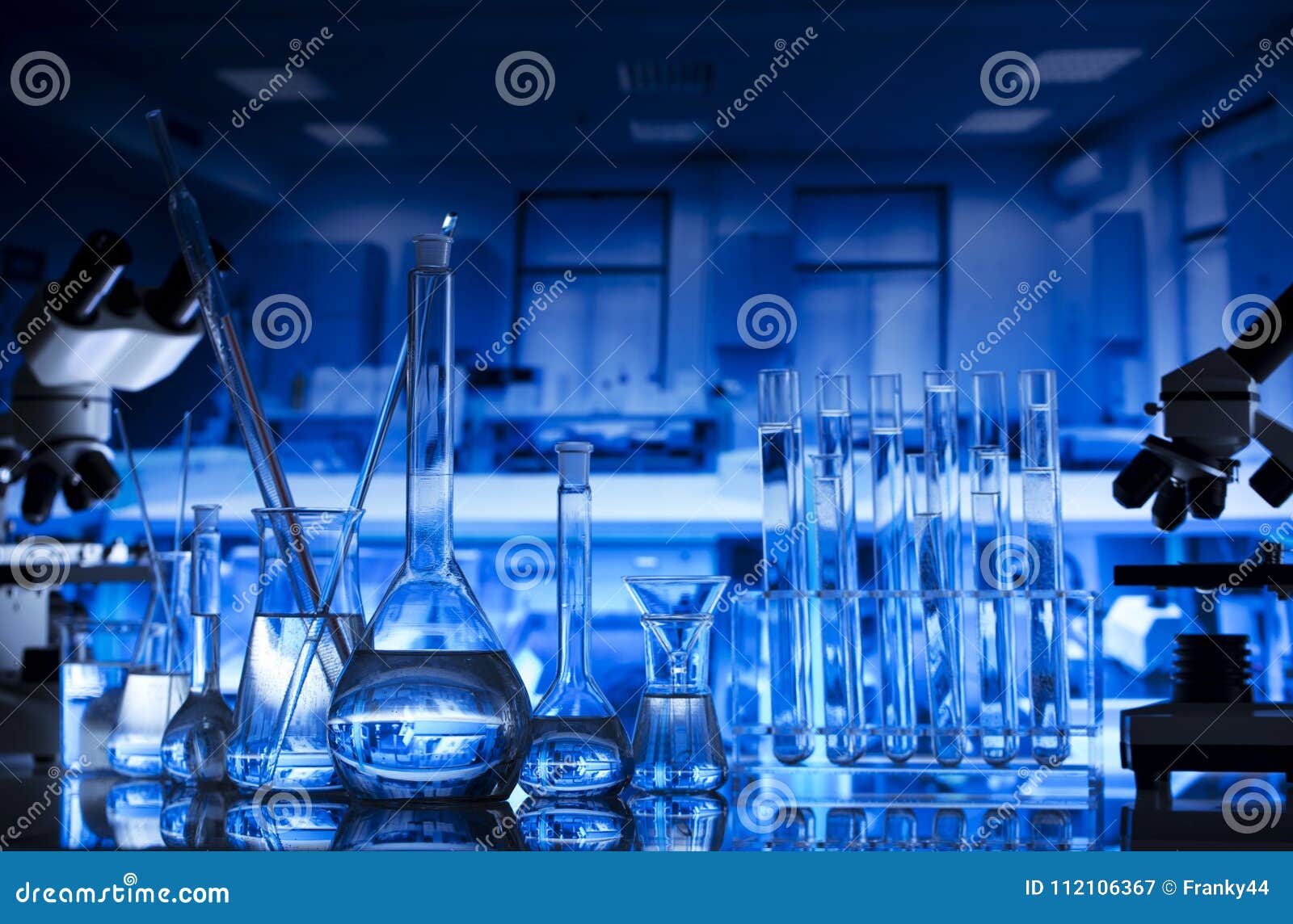 Science Laboratory Concept Background. Science Experiment. Stock Image ...