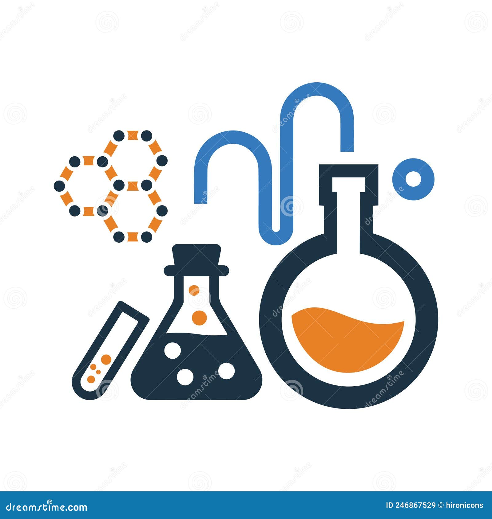 Science, Laboratory Icon. Simple Vector Illustration Isolated on a ...
