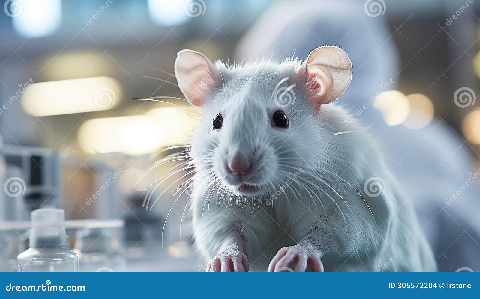 Science Laboratory Rat, Testing Mouse Stock Illustration - Illustration ...