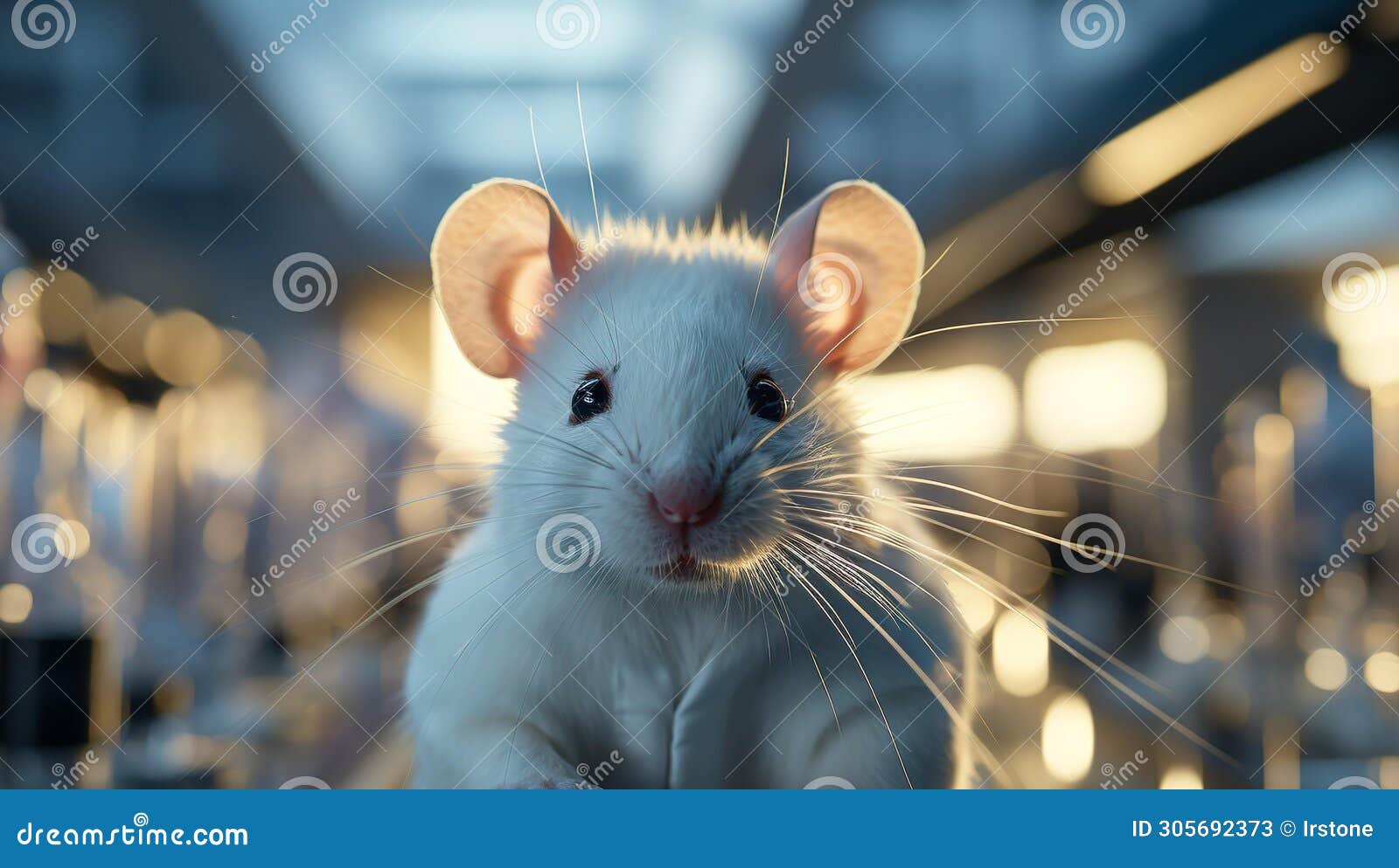 Science Laboratory Rat, Testing Mouse Stock Illustration - Illustration ...