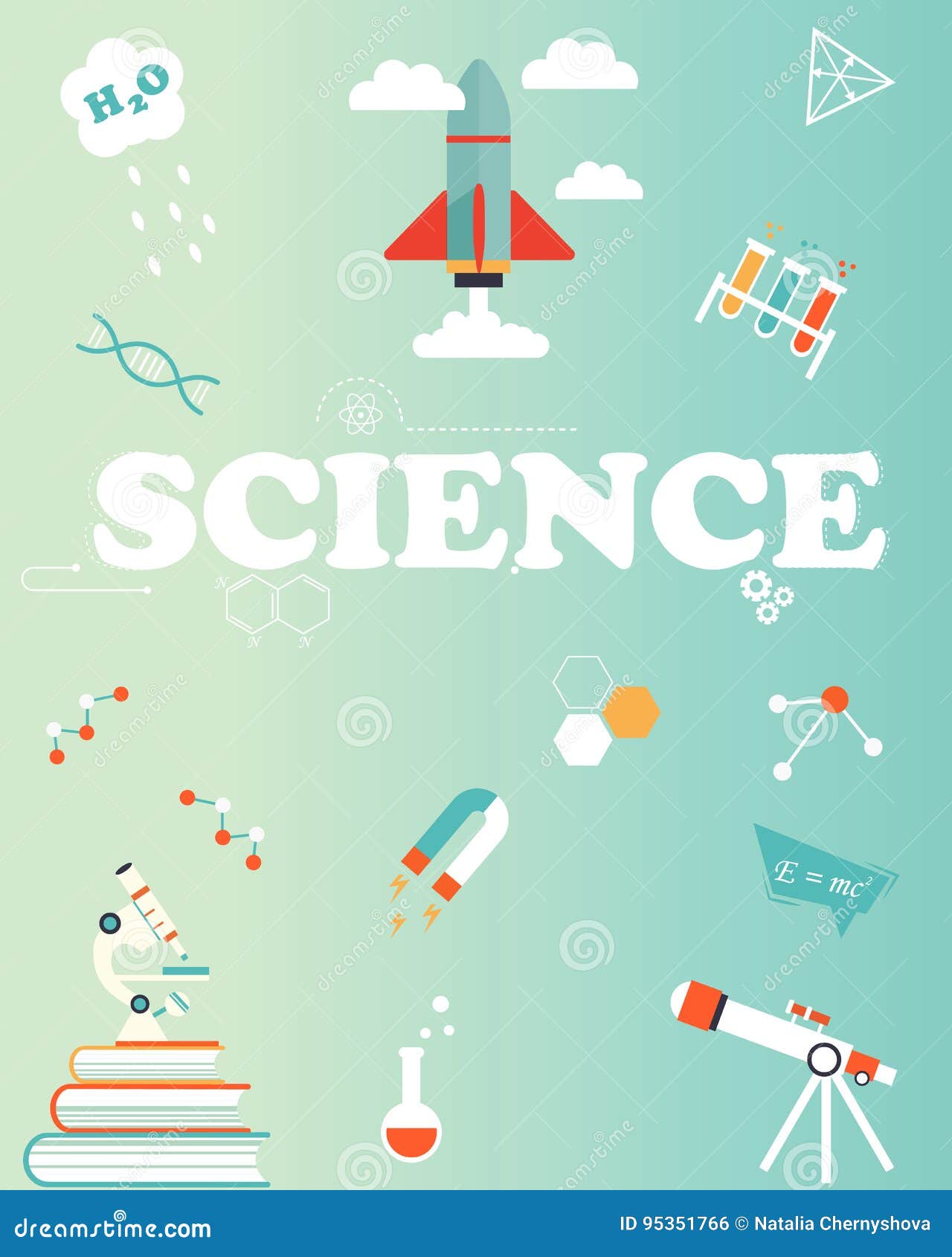 Science Laboratory Research Banner. Concept for Web Banners and ...