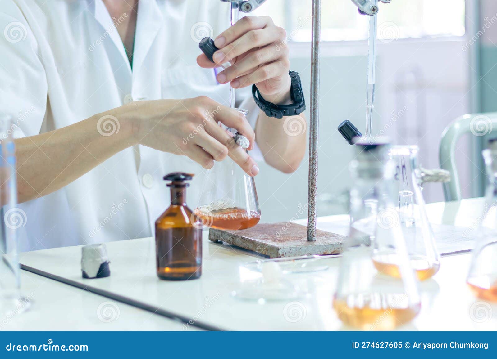 Science Laboratory Research and Development Concept Stock Image - Image ...