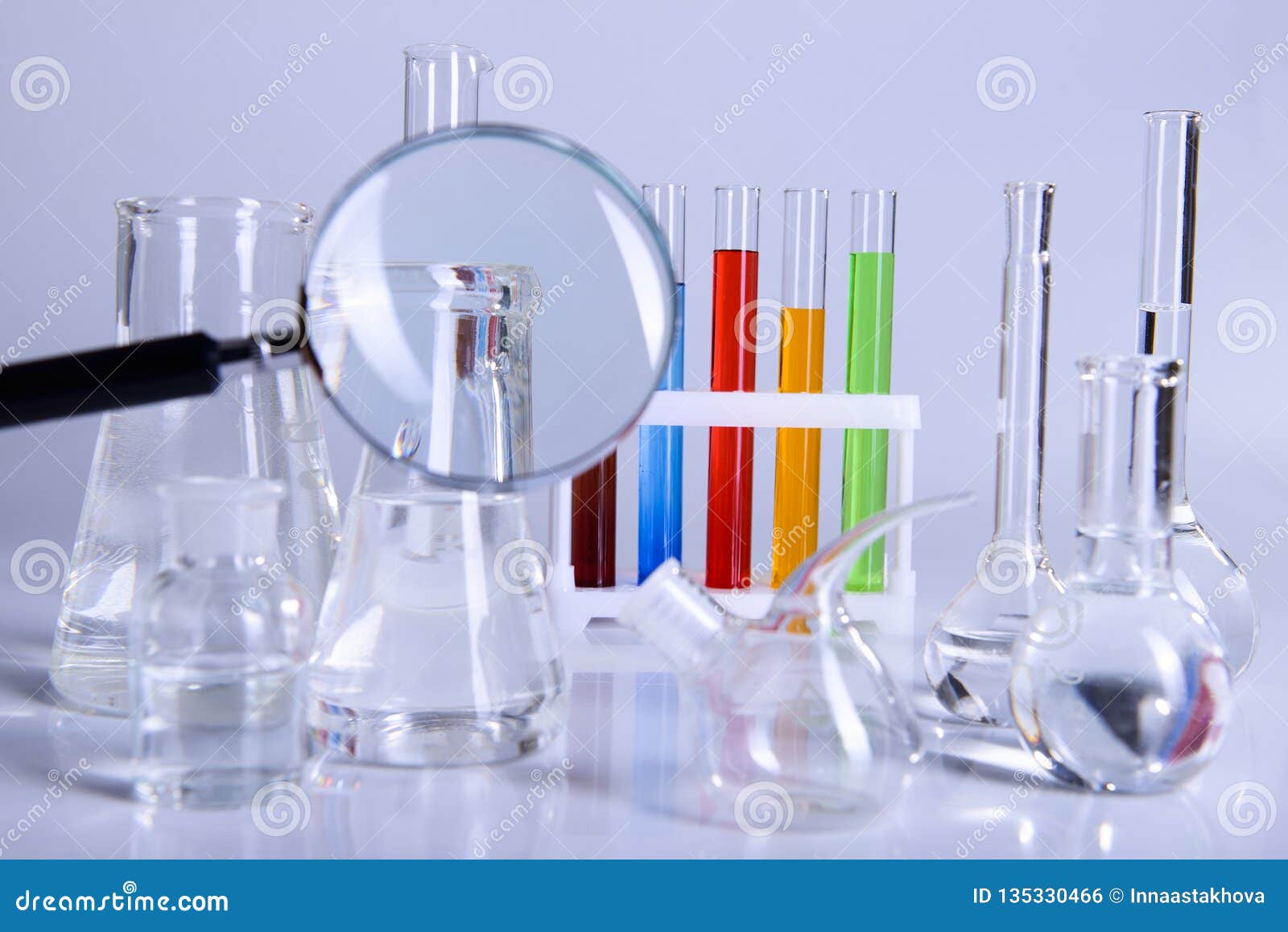 Science Laboratory Research and Equipment Chemistry Experiment Stock ...