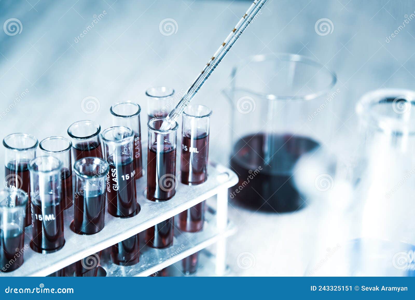 Science Laboratory Research and Development Concept. Stock Image ...