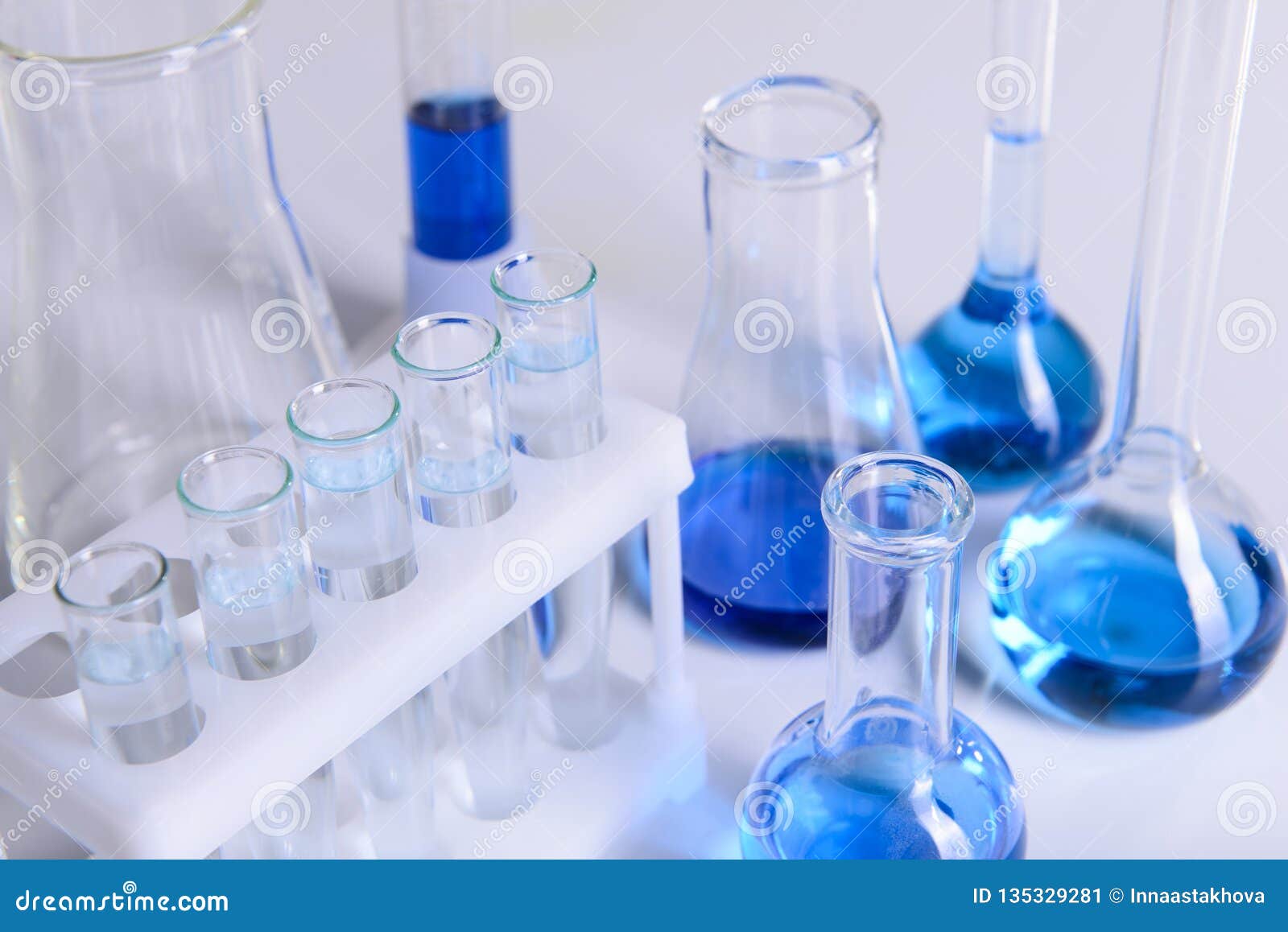 Science Laboratory Research and Equipment Chemistry Experiment Stock ...
