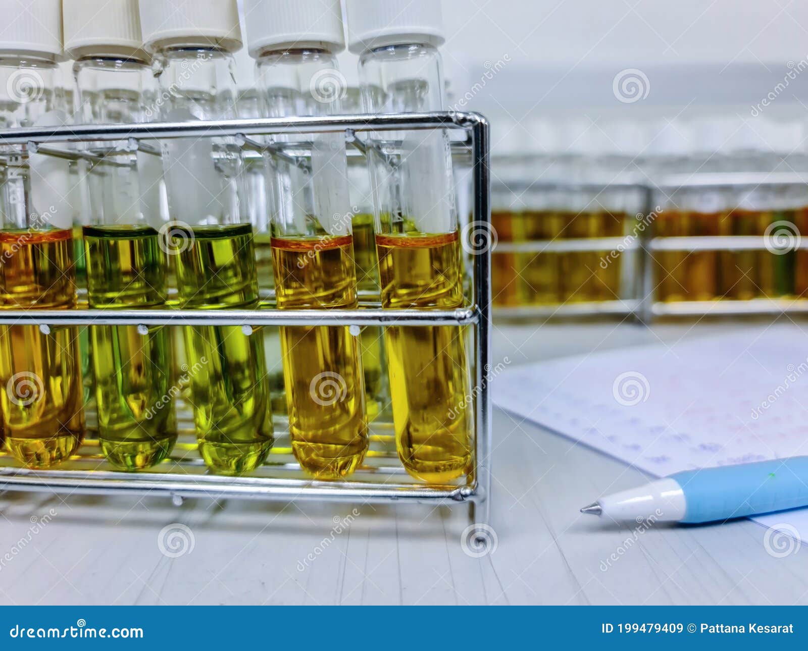 Science Laboratory Test Tube Stock Image - Image of sample, chemical ...