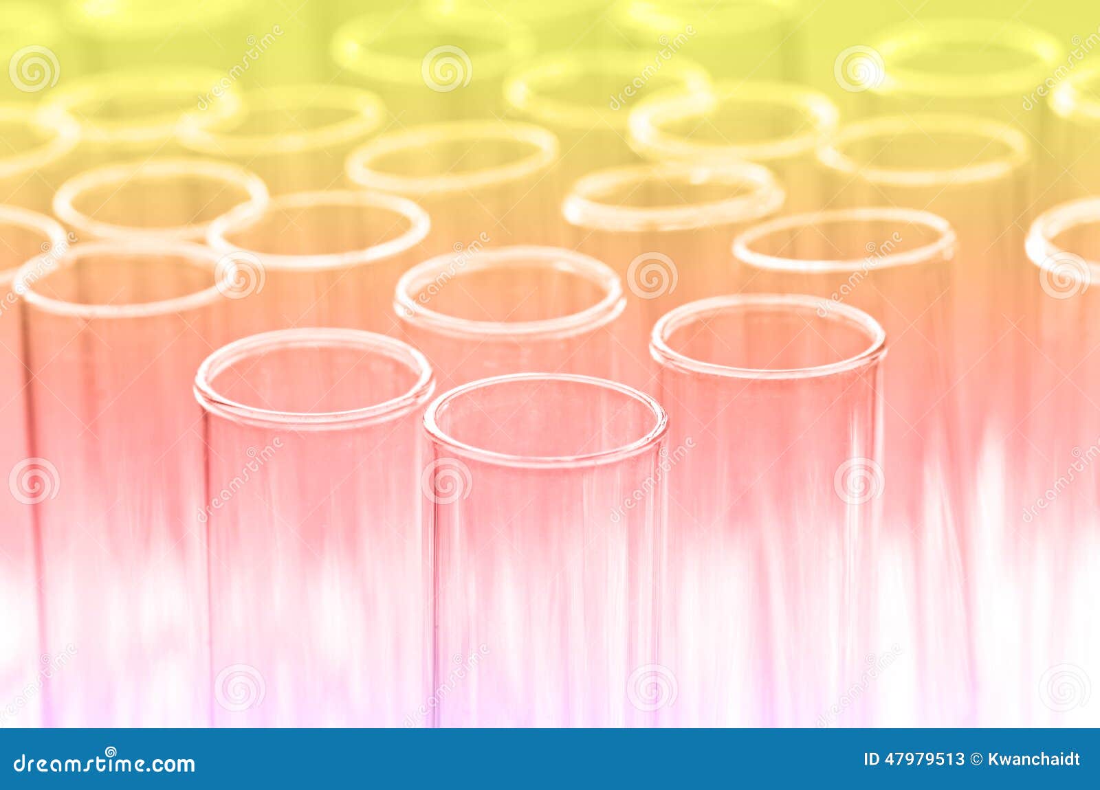 Science Laboratory Test Tubes in Clear Tone Stock Image - Image of drop ...