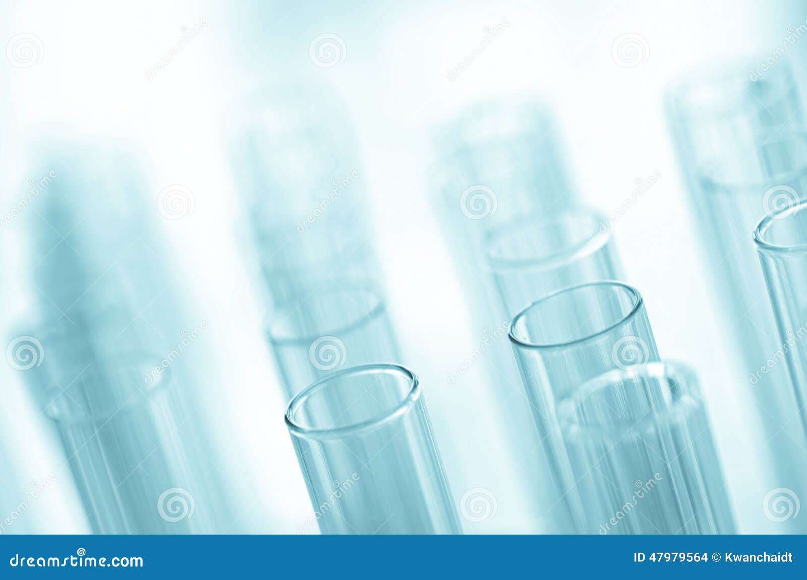 Science Laboratory Test Tubes in Clear Tone Stock Photo - Image of ...
