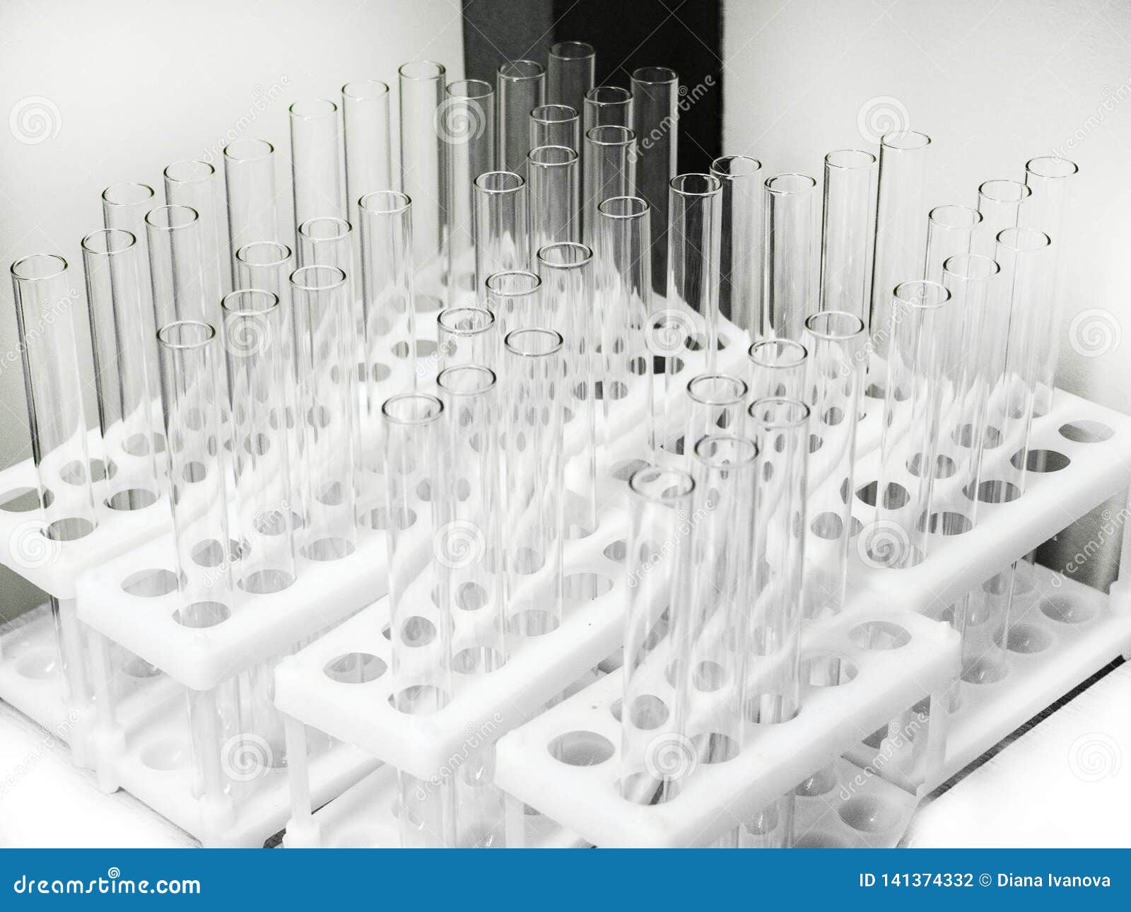 Science Laboratory Test Tubes , Laboratory Equipment Stock Photo ...