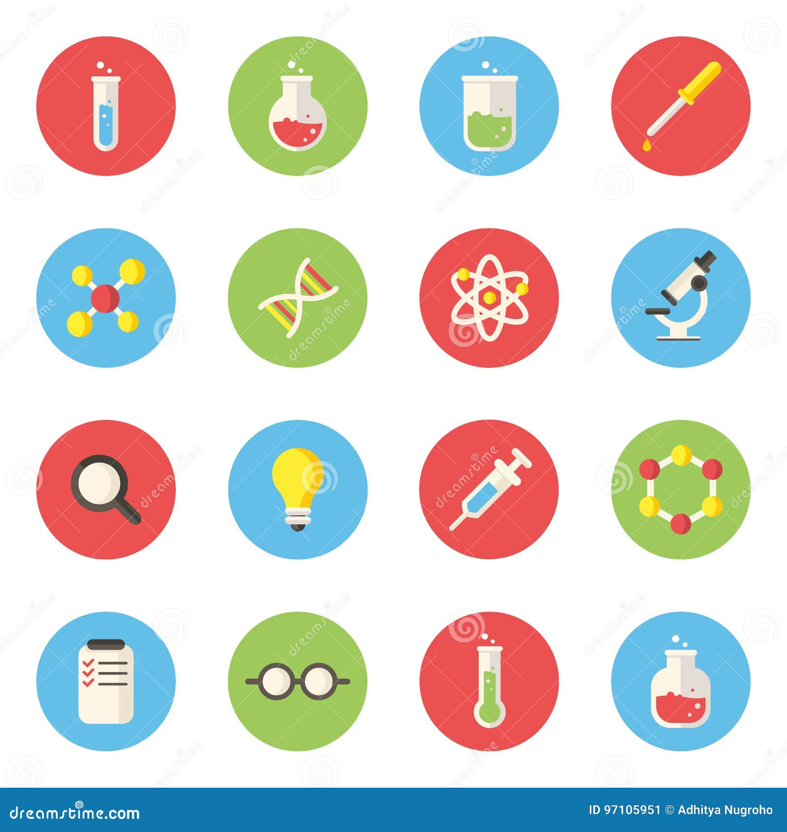 Science and Labs Icon stock vector. Illustration of education - 97105951