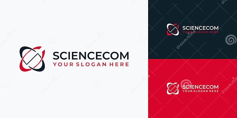 Science Letter S C Initials Vector Logo Design Stock Illustration ...