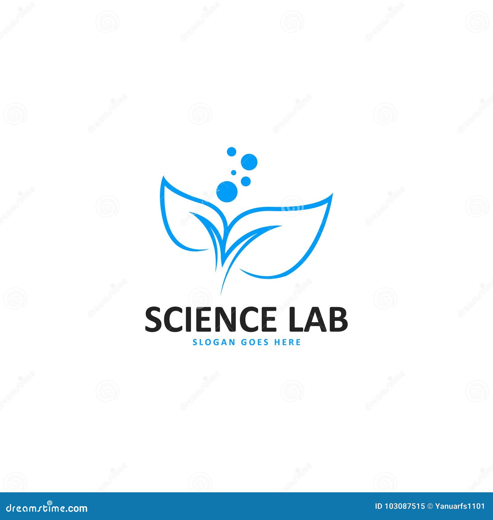 Science logo art template stock illustration. Illustration of concept ...