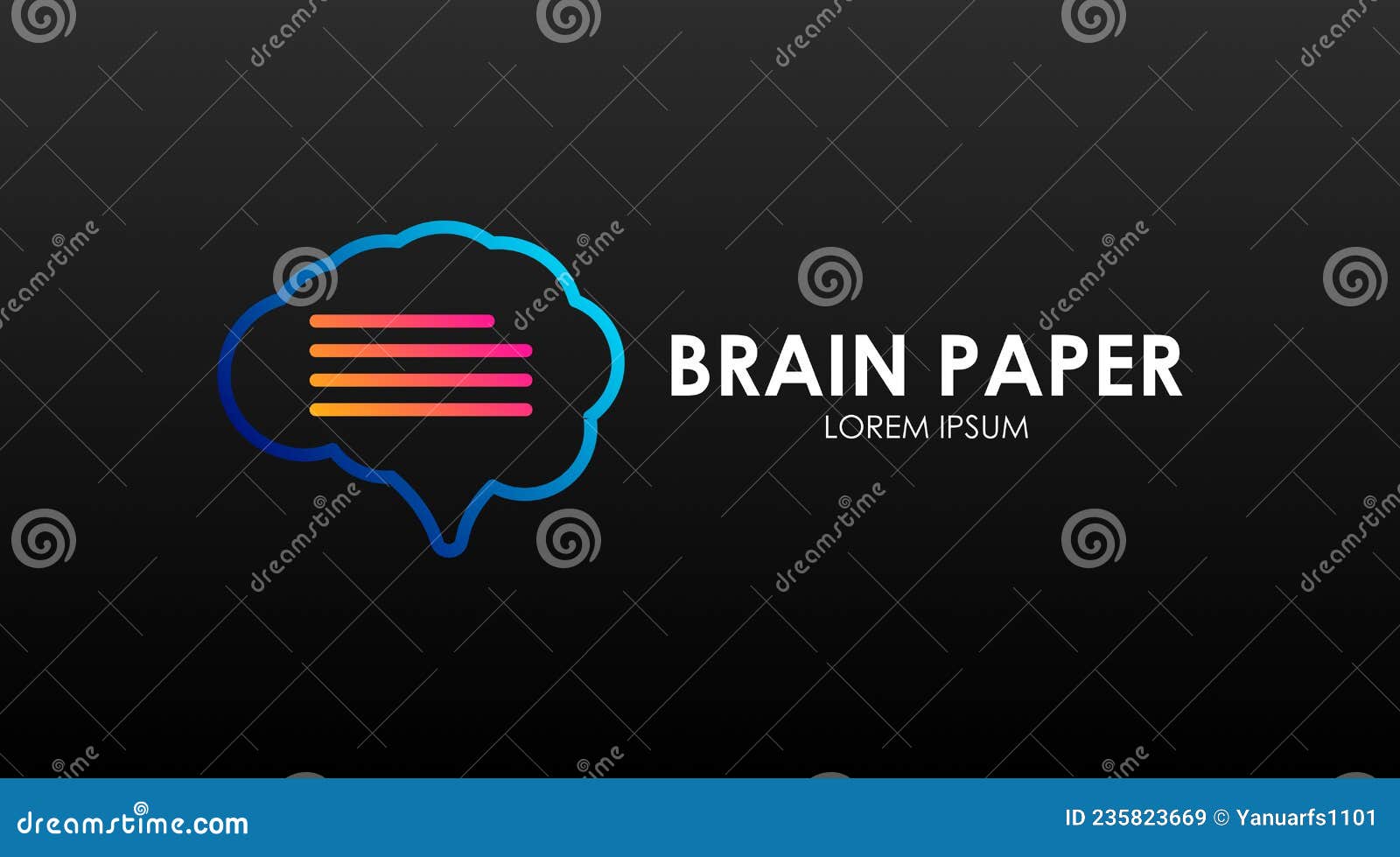 Brain Logo Vector for Science Purpose Stock Illustration - Illustration ...