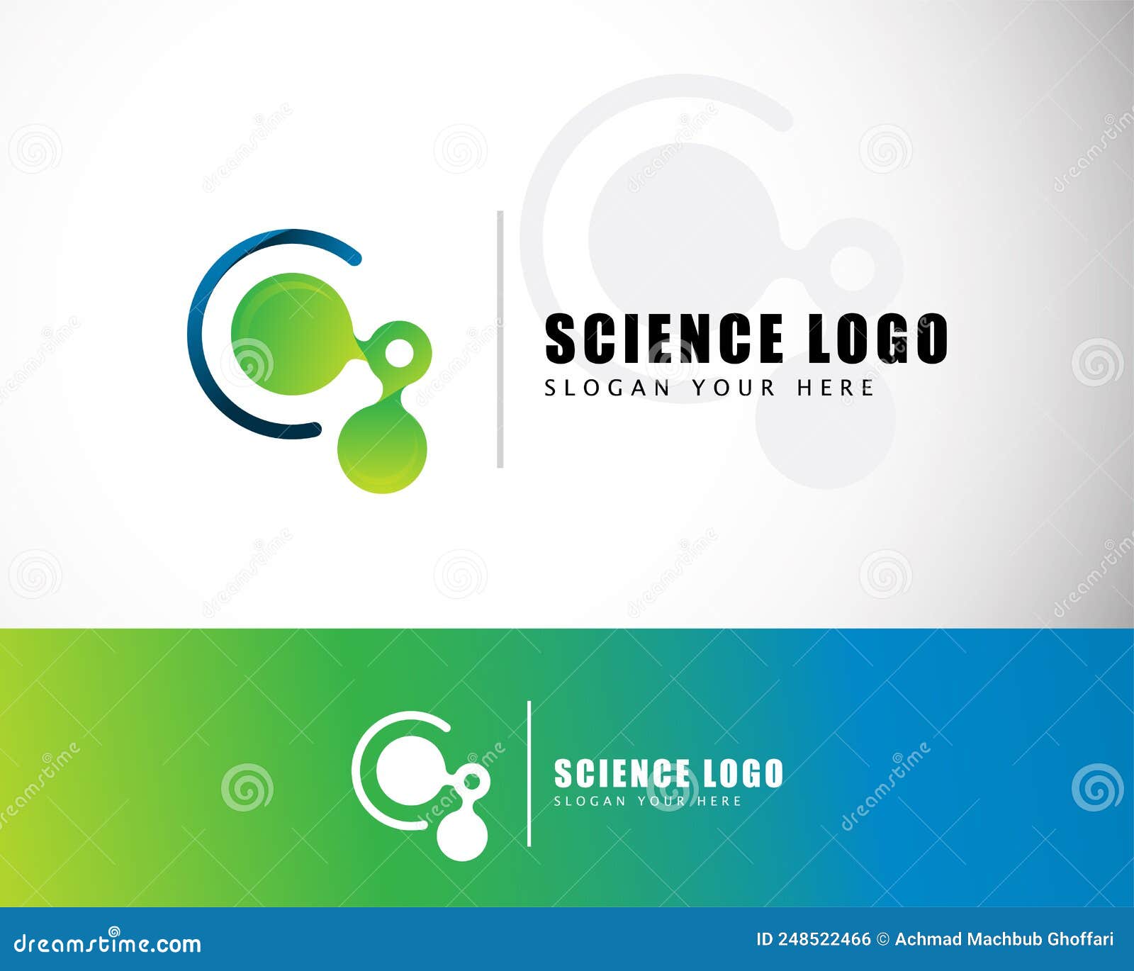 Science Logo Creative Molecule Connect Pixel Bio Tech Logo Stock ...