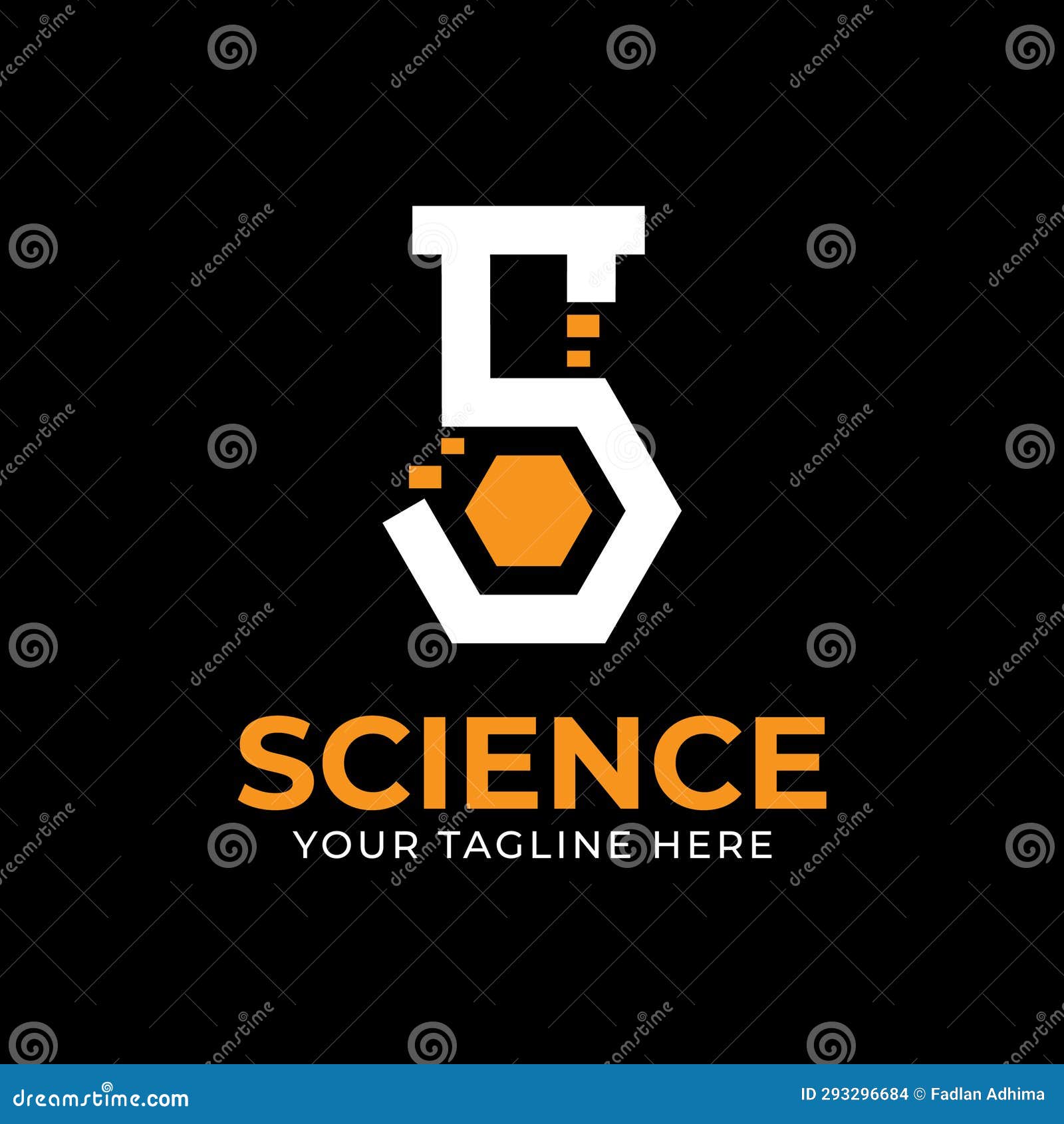 Science Logo Icon Template with Laboratory Vector Illustration Stock ...