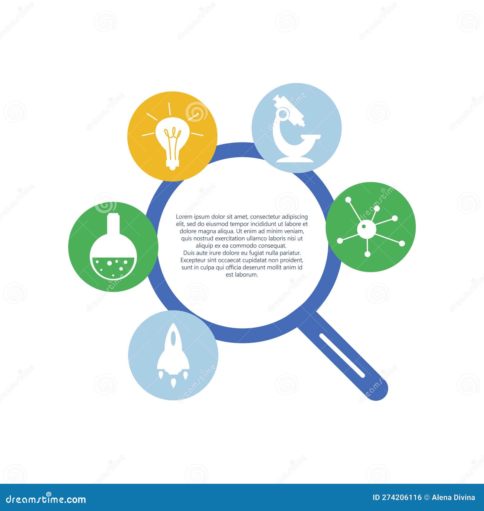 Science logo 1_02 stock vector. Illustration of flyer - 274206116