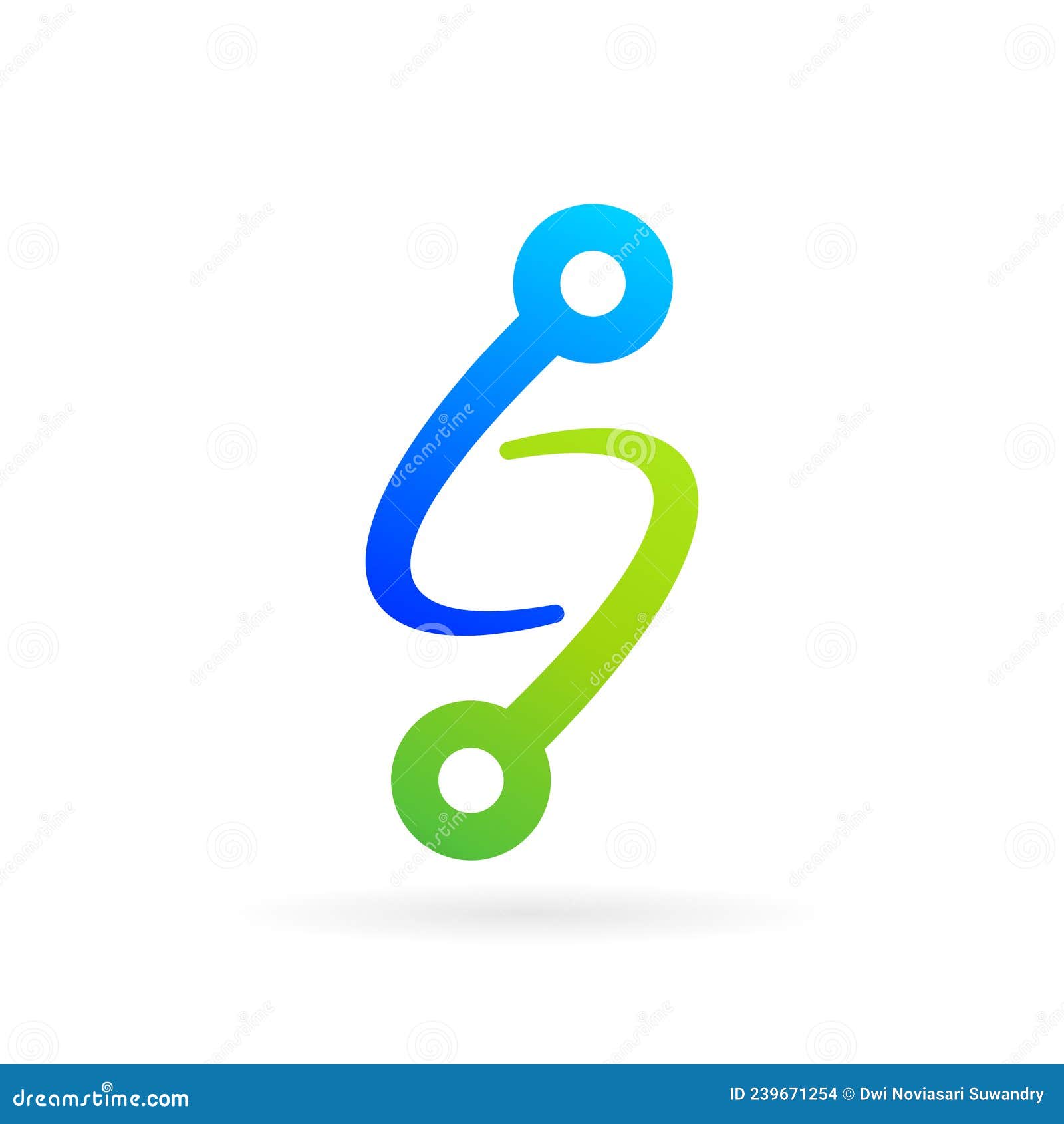 Science Logo Forming Letter S Symbol Stock Vector - Illustration of ...
