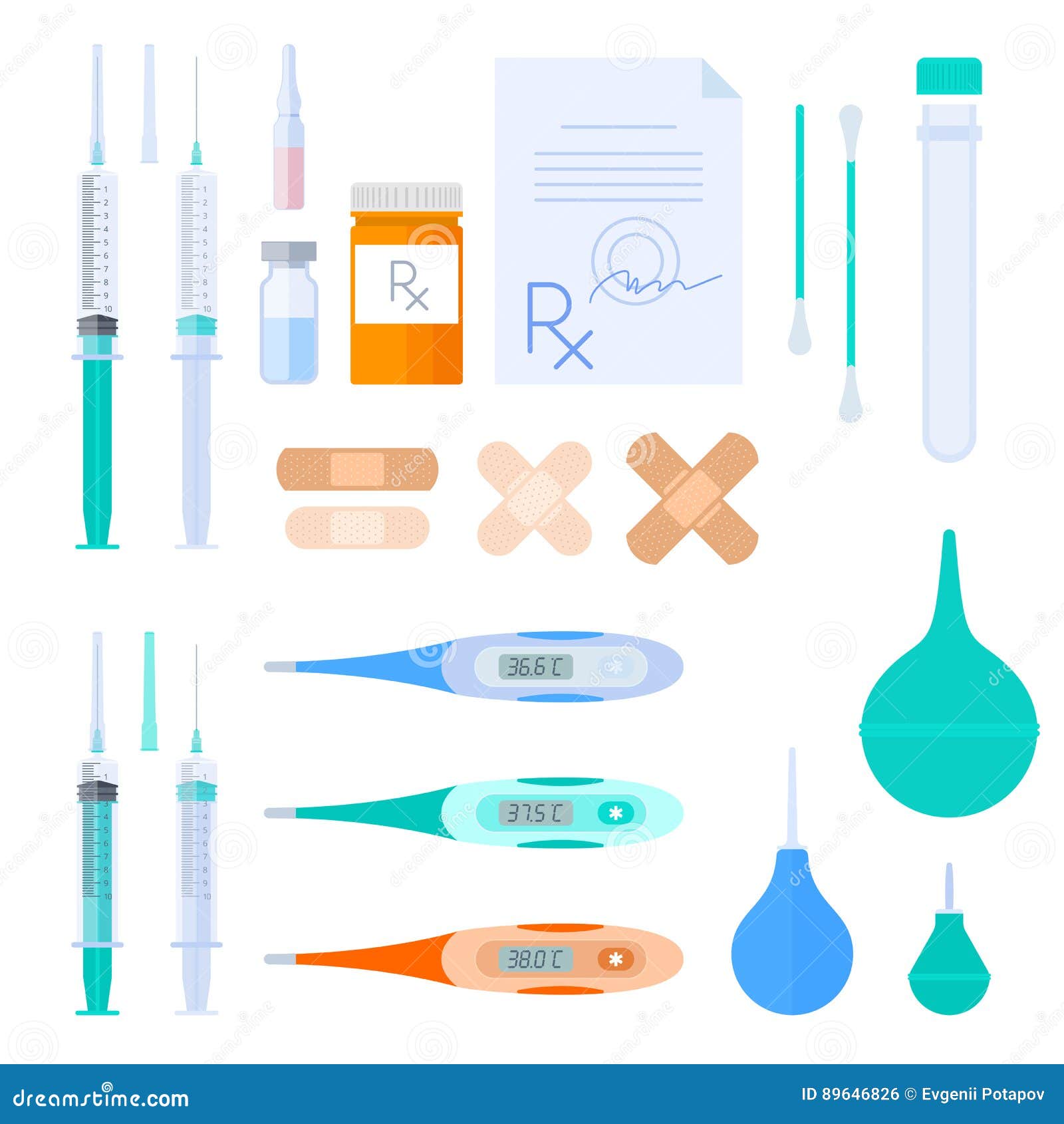 Science, Medical Equipment. Stock Vector - Illustration of ampoule ...