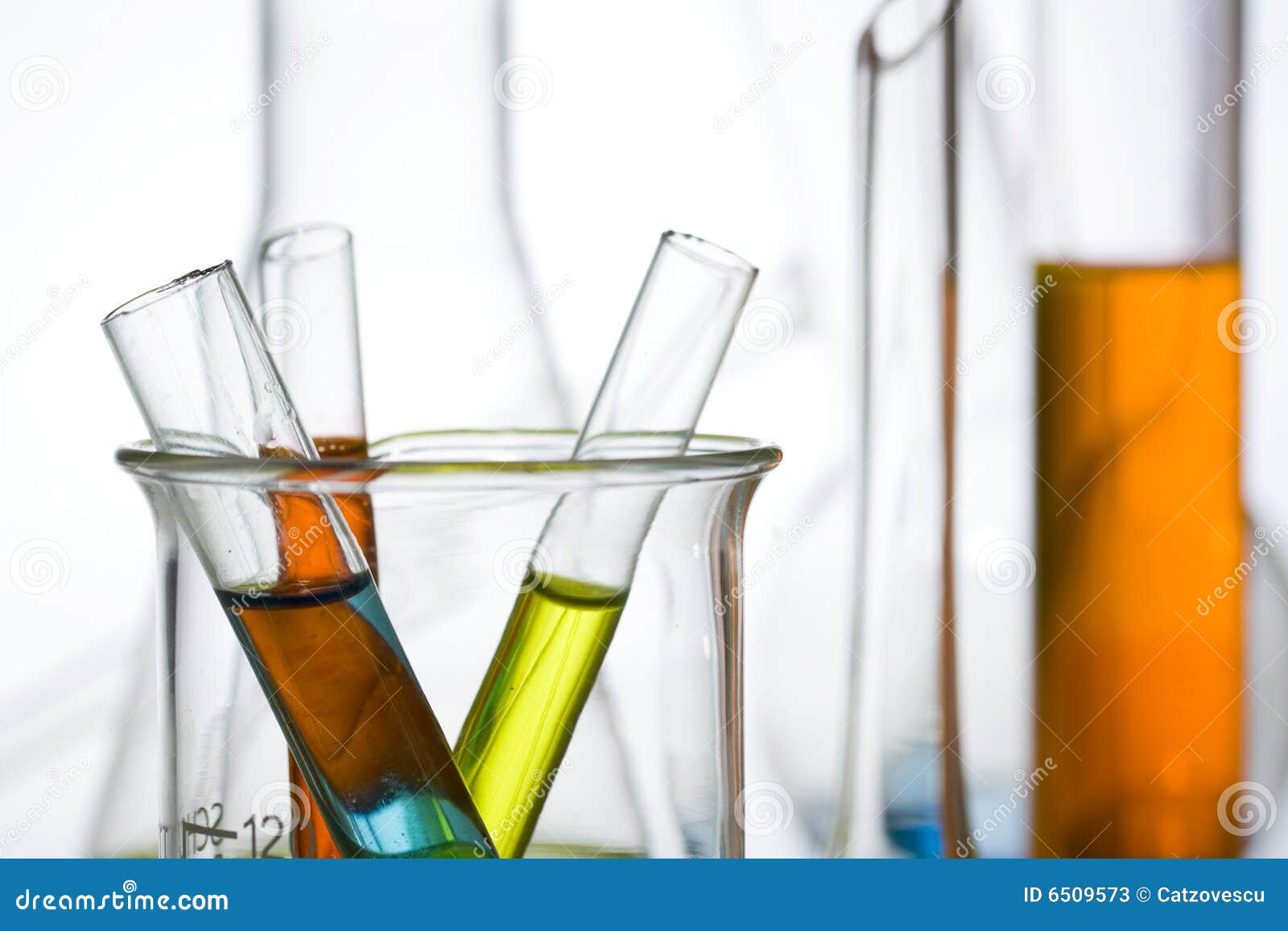 Science and Medical Research Test Tubes Stock Image - Image of acid ...