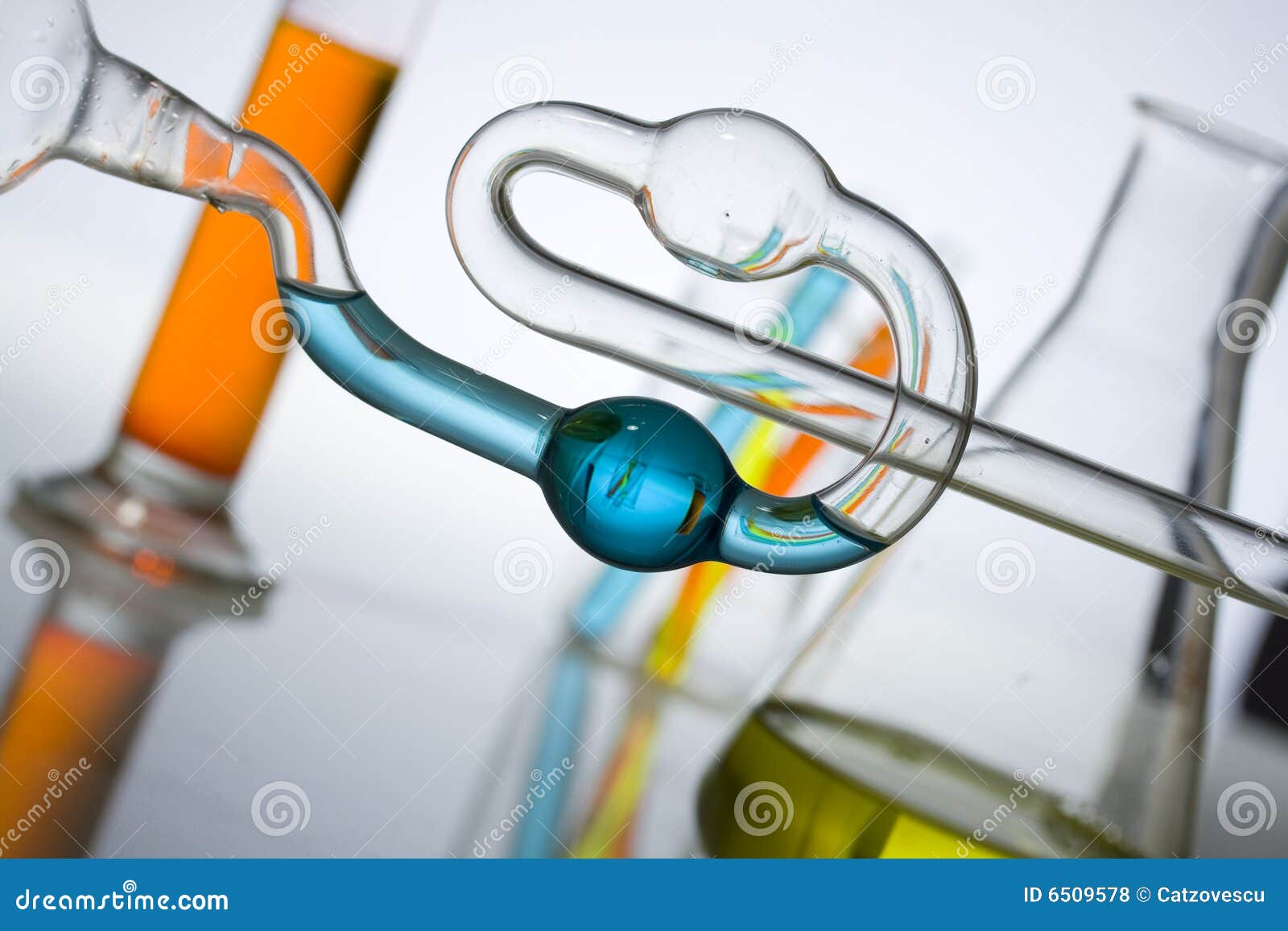 Science and Medical Research Test Tubes Stock Photo - Image of ...