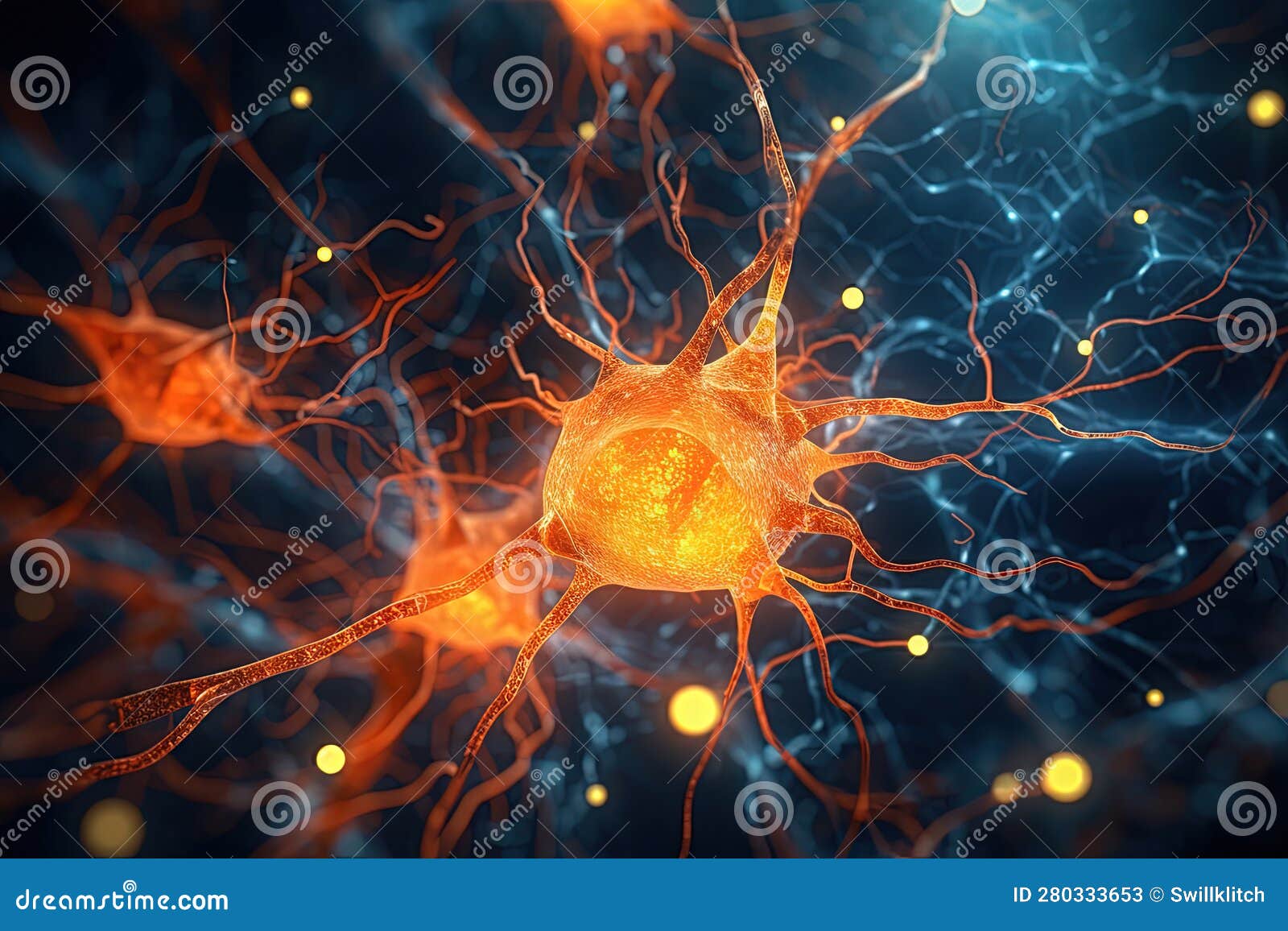 Science and Medicine Abstraction with Neurons Transmitting Synapse ...
