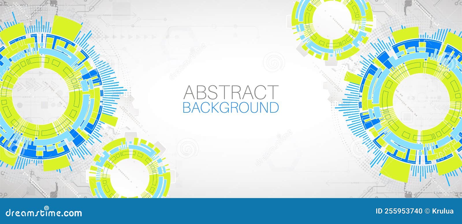 Science Moderne Futuriste Science Technique Illustration de Vecteur ...