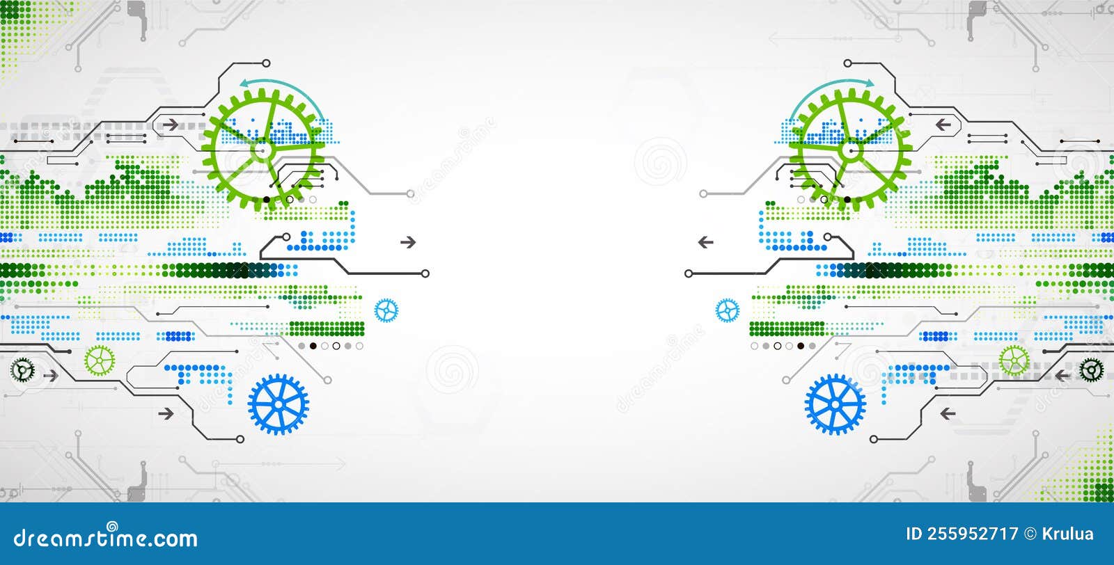 Science Moderne Futuriste Science Technique. Circuit Illustration de ...