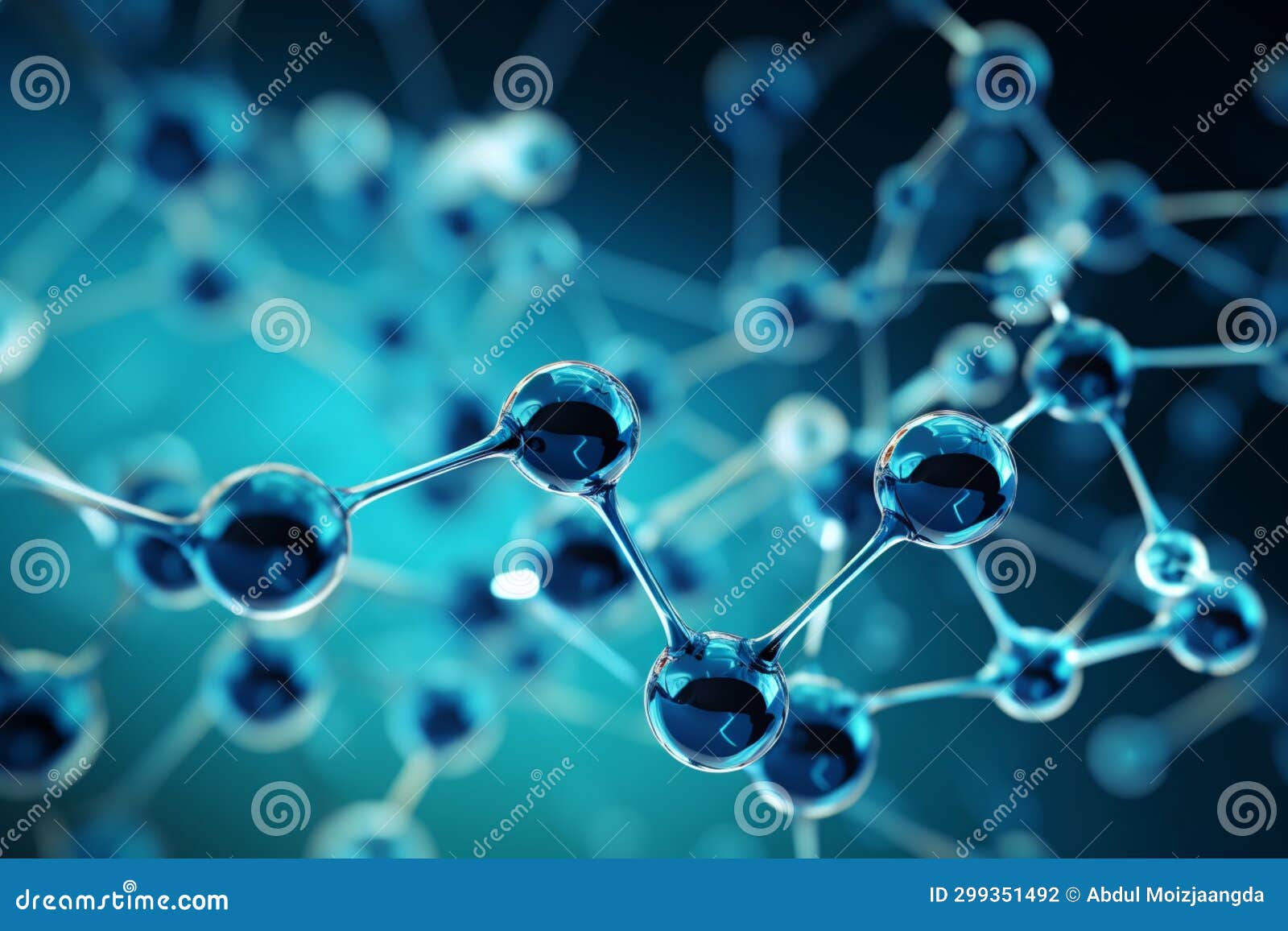 Science Molecular Structure Background with Atom Molecule Medical ...