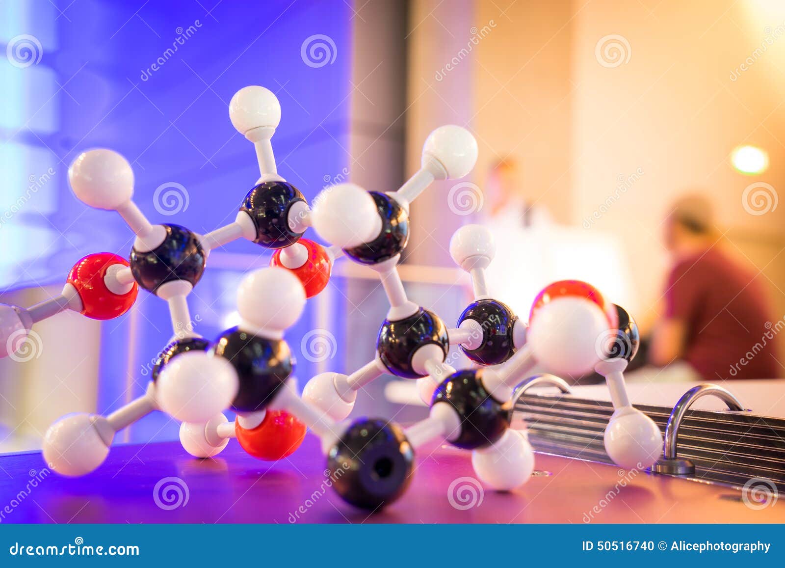 Science Molecule Structure On Periodic Table Background, Science ...
