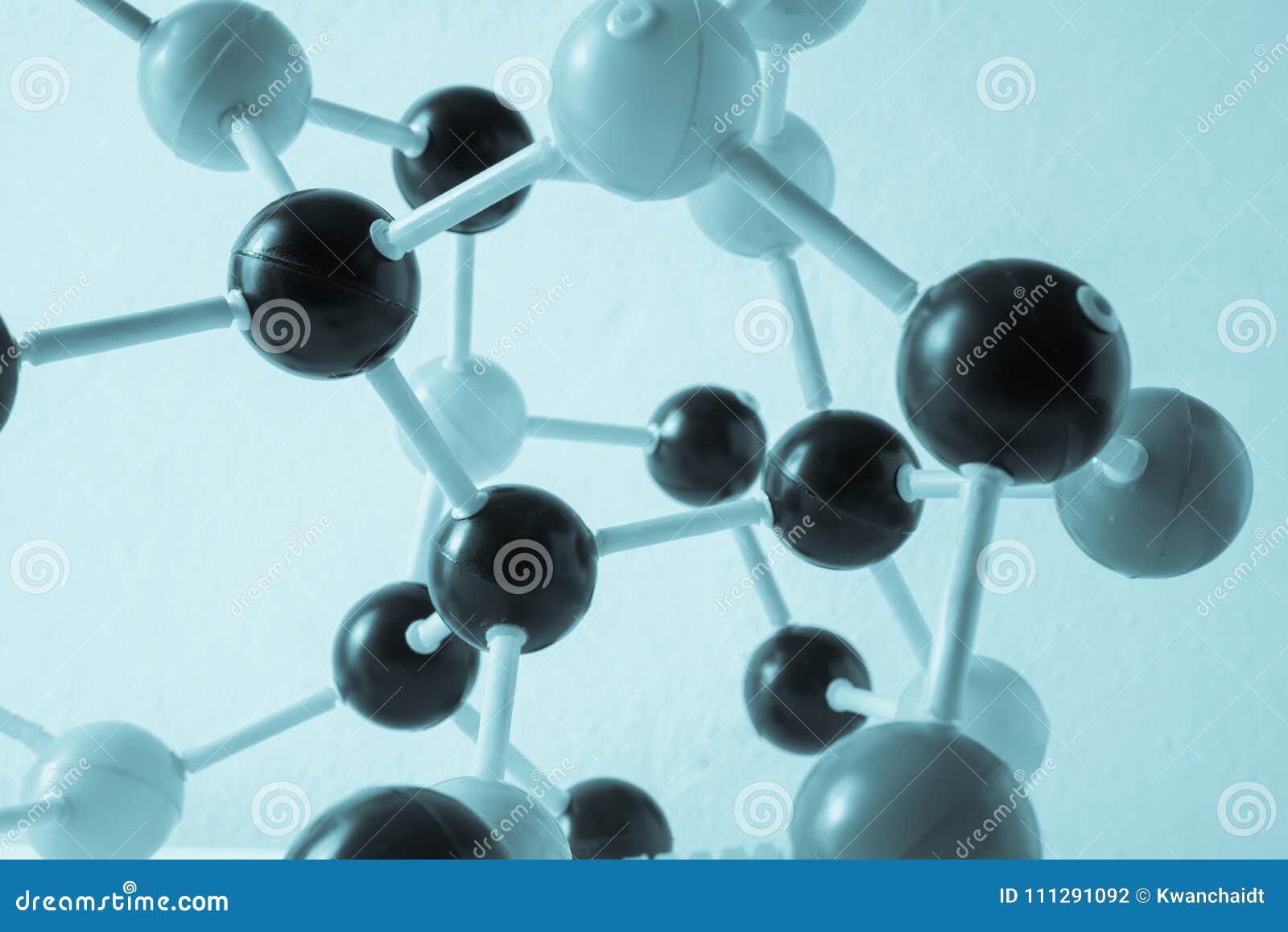 Science Molecule, Model Structure Stock Image | CartoonDealer.com ...