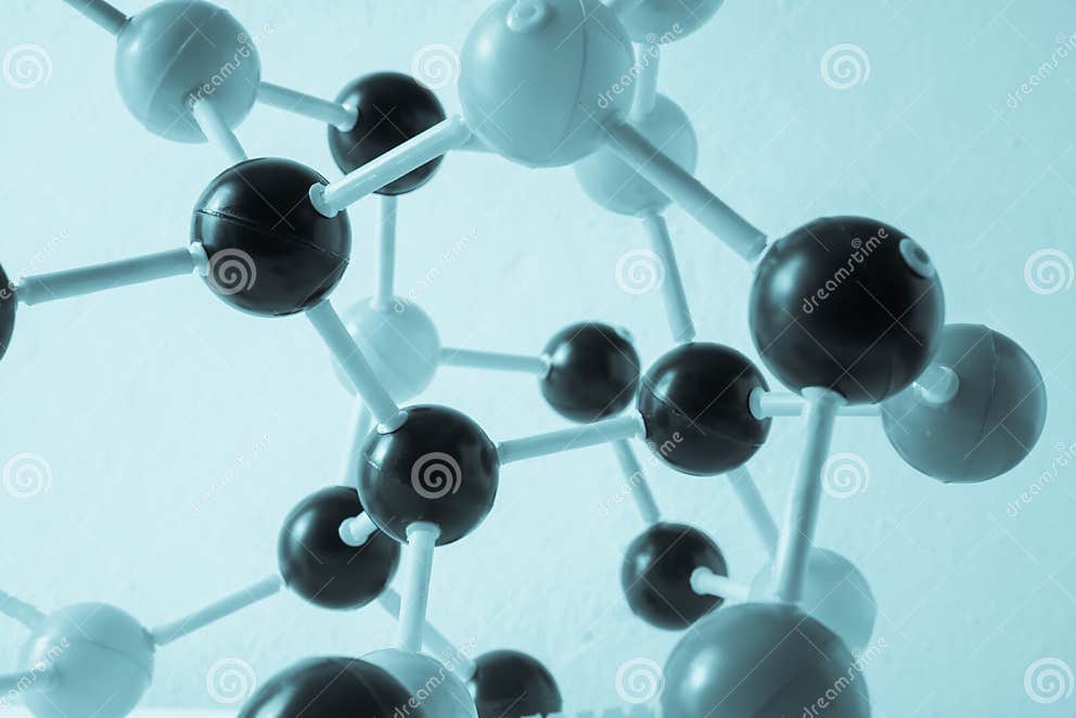 Science Molecule Structure, Science Concept Stock Photo - Image of ...