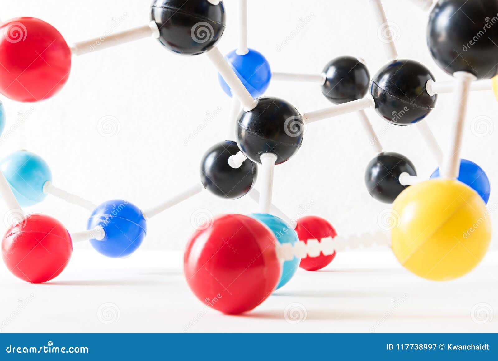 Science Molecule Structure, Science Concept Stock Image - Image of ...