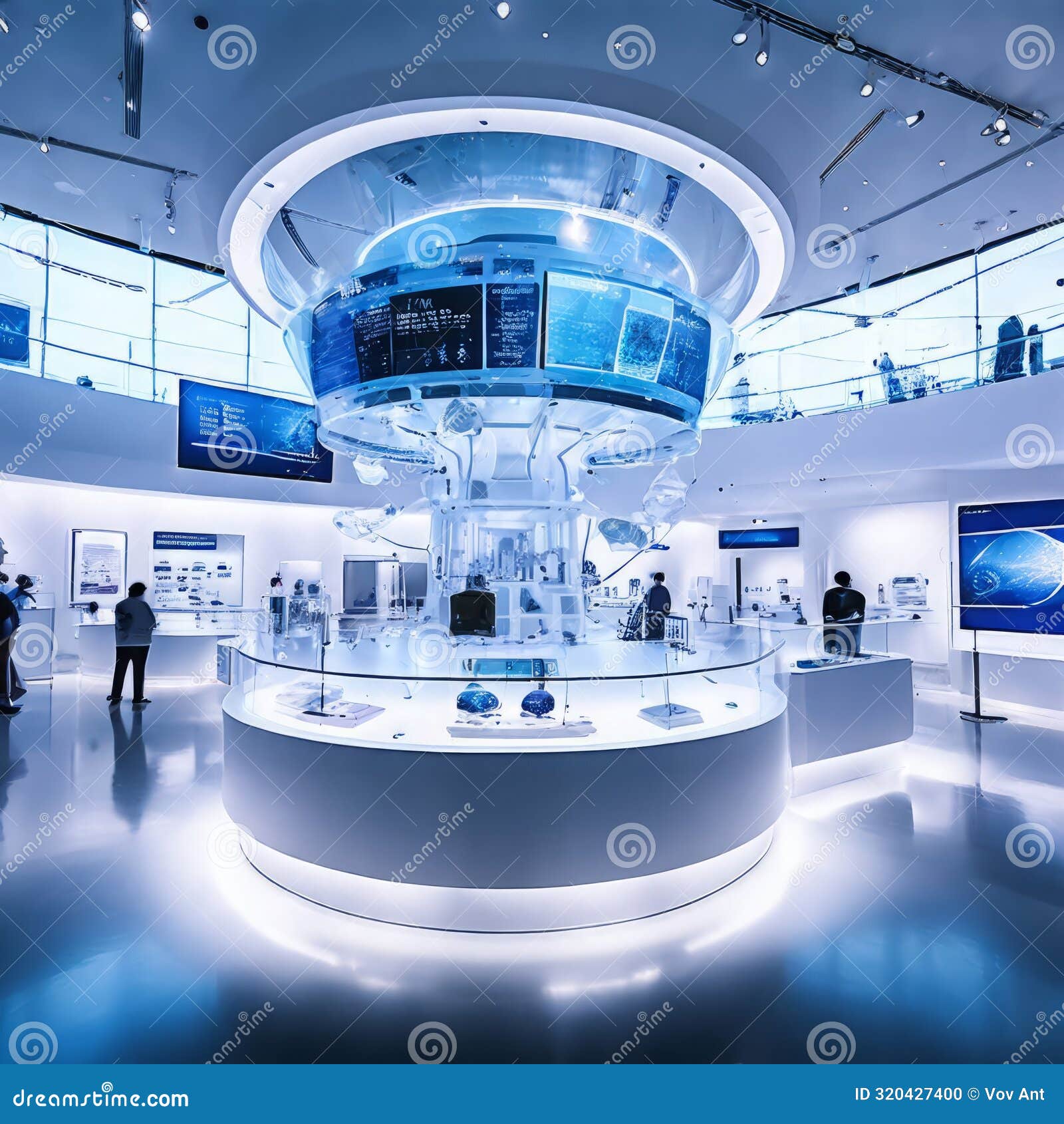 Science Museum a Museum Focused on Scientific Discoveries Ivent Stock ...