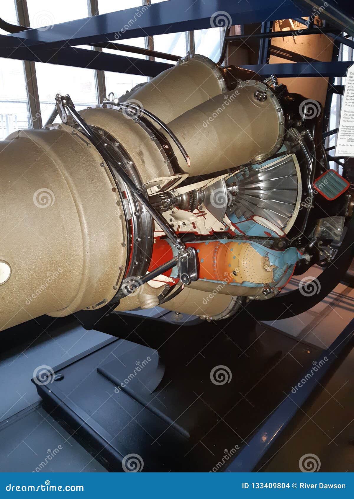 Aircraft engine editorial stock image. Image of engine - 133409804