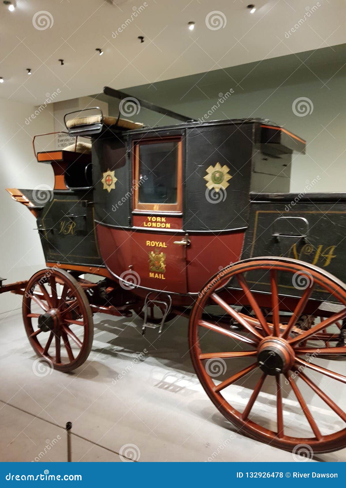 Mail Coach 1800s Horsedrawn Editorial Stock Photo - Image of museum ...