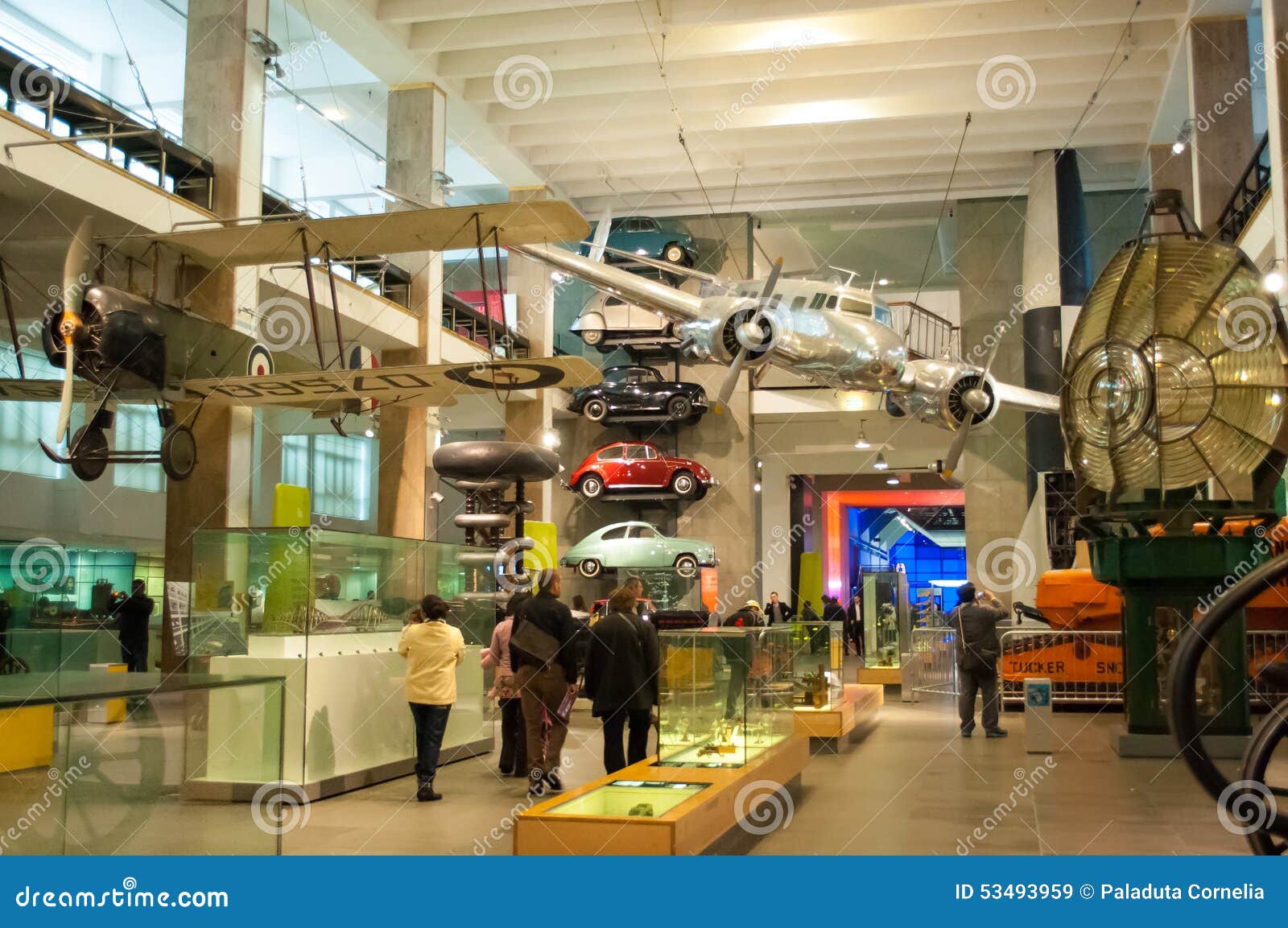Science museum, London, UK editorial stock image. Image of dedcated ...
