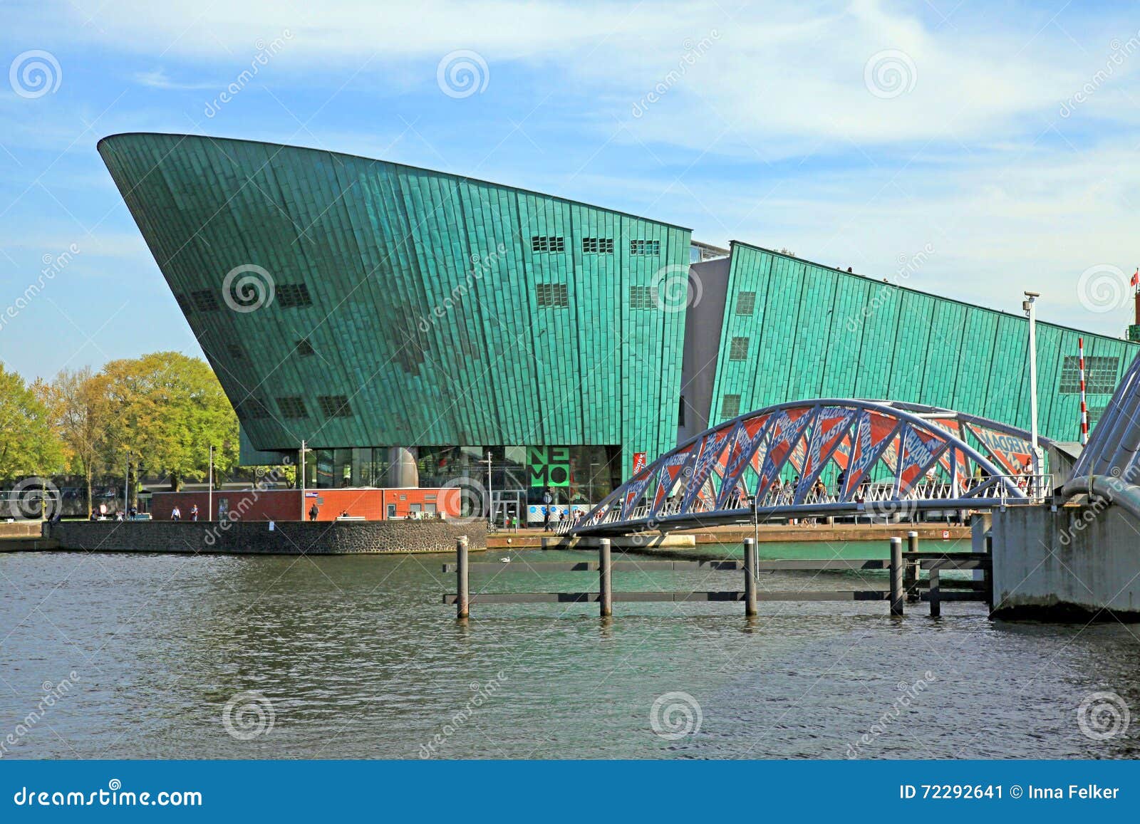 Science Museum NEMO in Amsterdam, Netherlands. Editorial Photo - Image ...