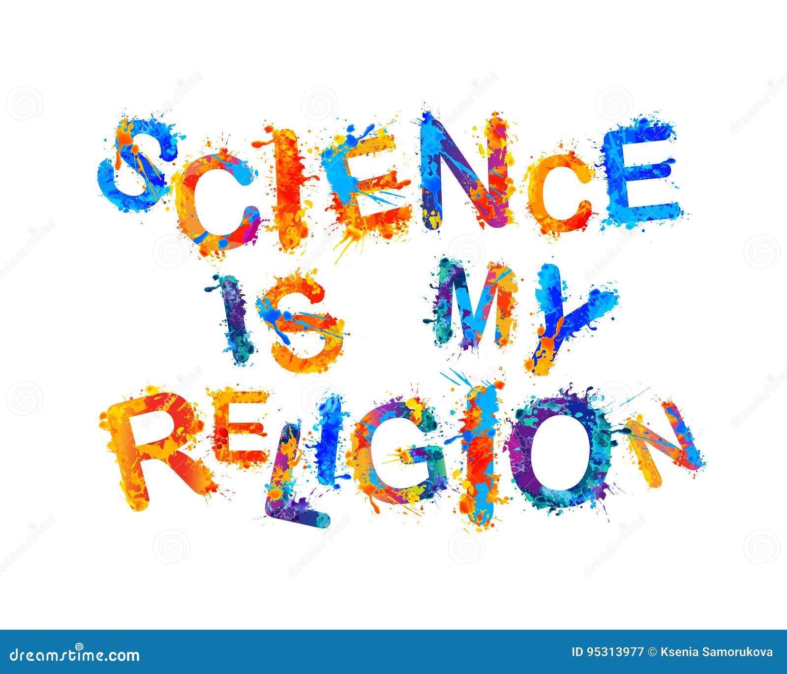 Religion Versus Science Royalty-Free Stock Photo | CartoonDealer.com ...