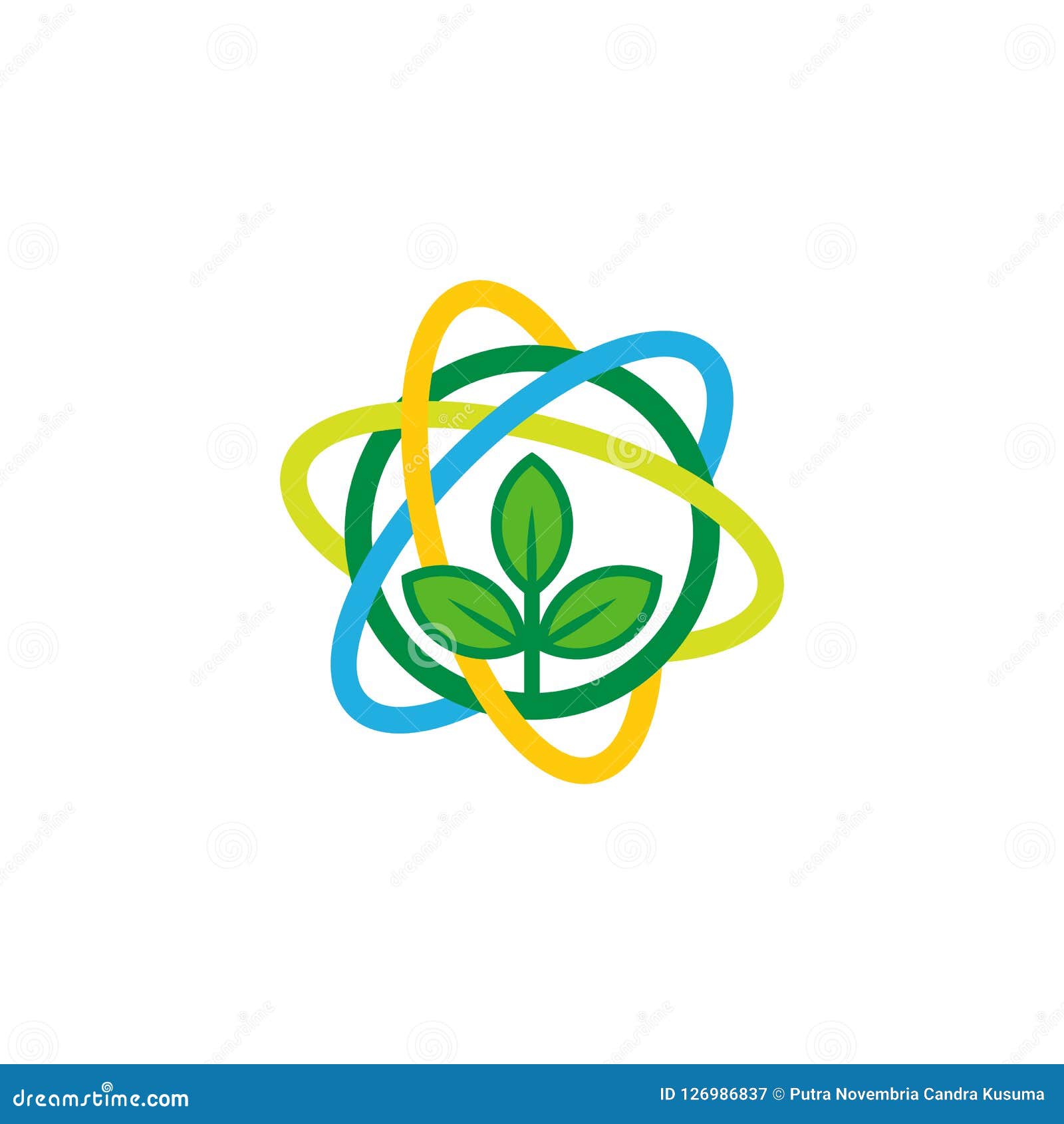 Science Nature Logo Icon Design Stock Vector - Illustration of grow ...