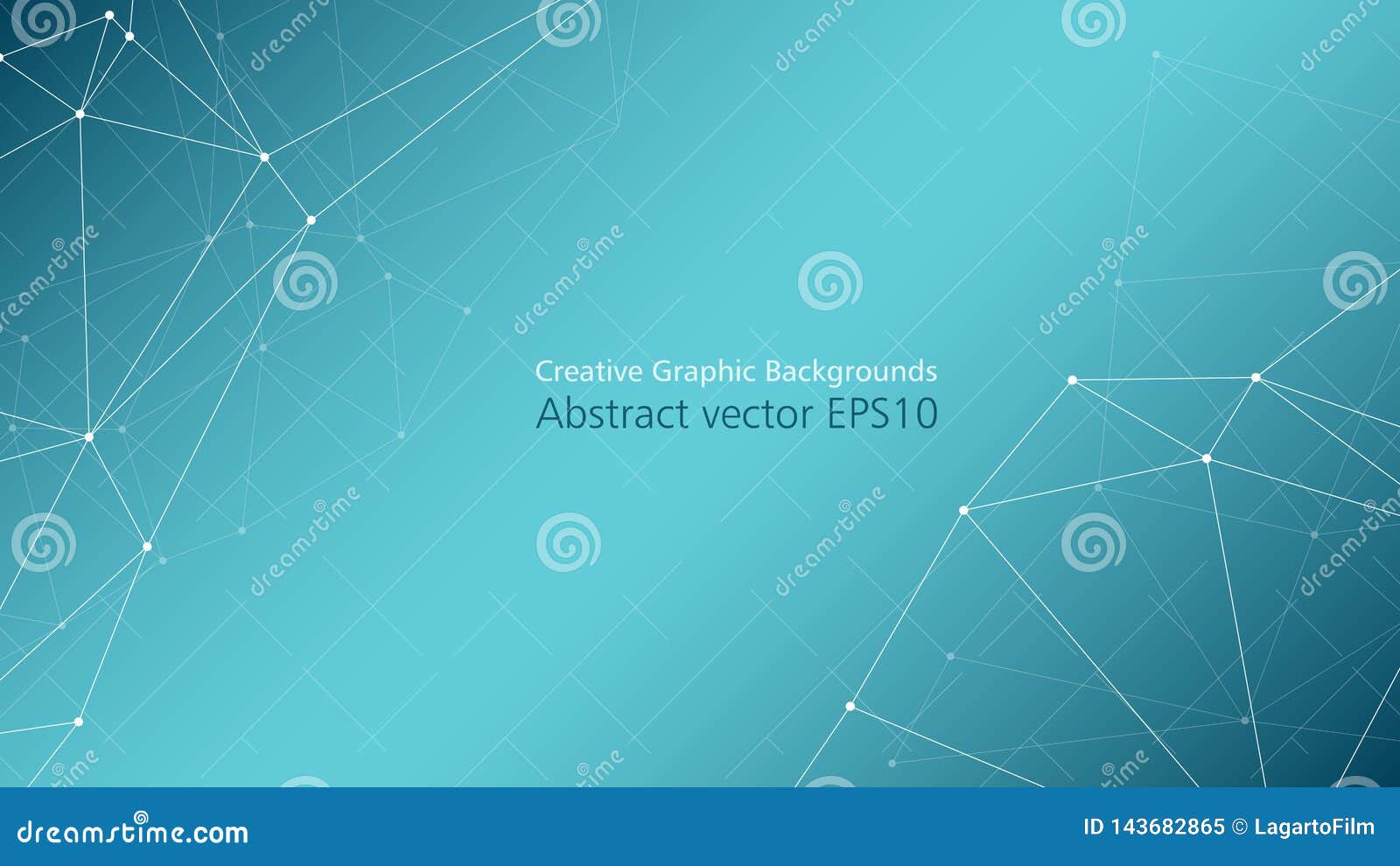 Science and New Technology Connect, Vector Lines and Dots Connections ...