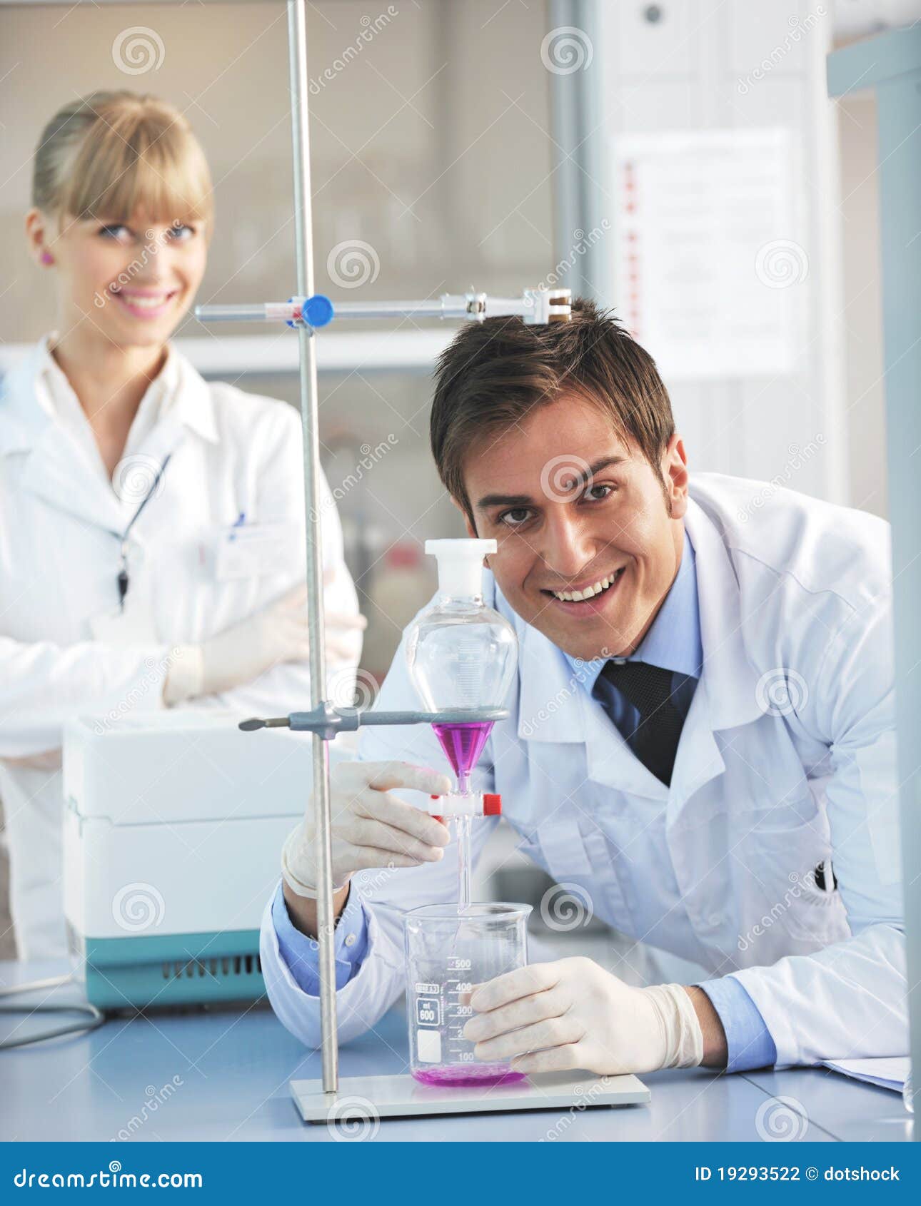 Science People in Bright Lab Stock Photo - Image of group, pharmacy ...